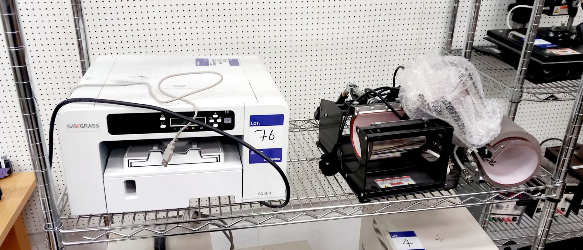 Unbranded Mug printing press with Sawgrass SG400 Sublimation ink printer