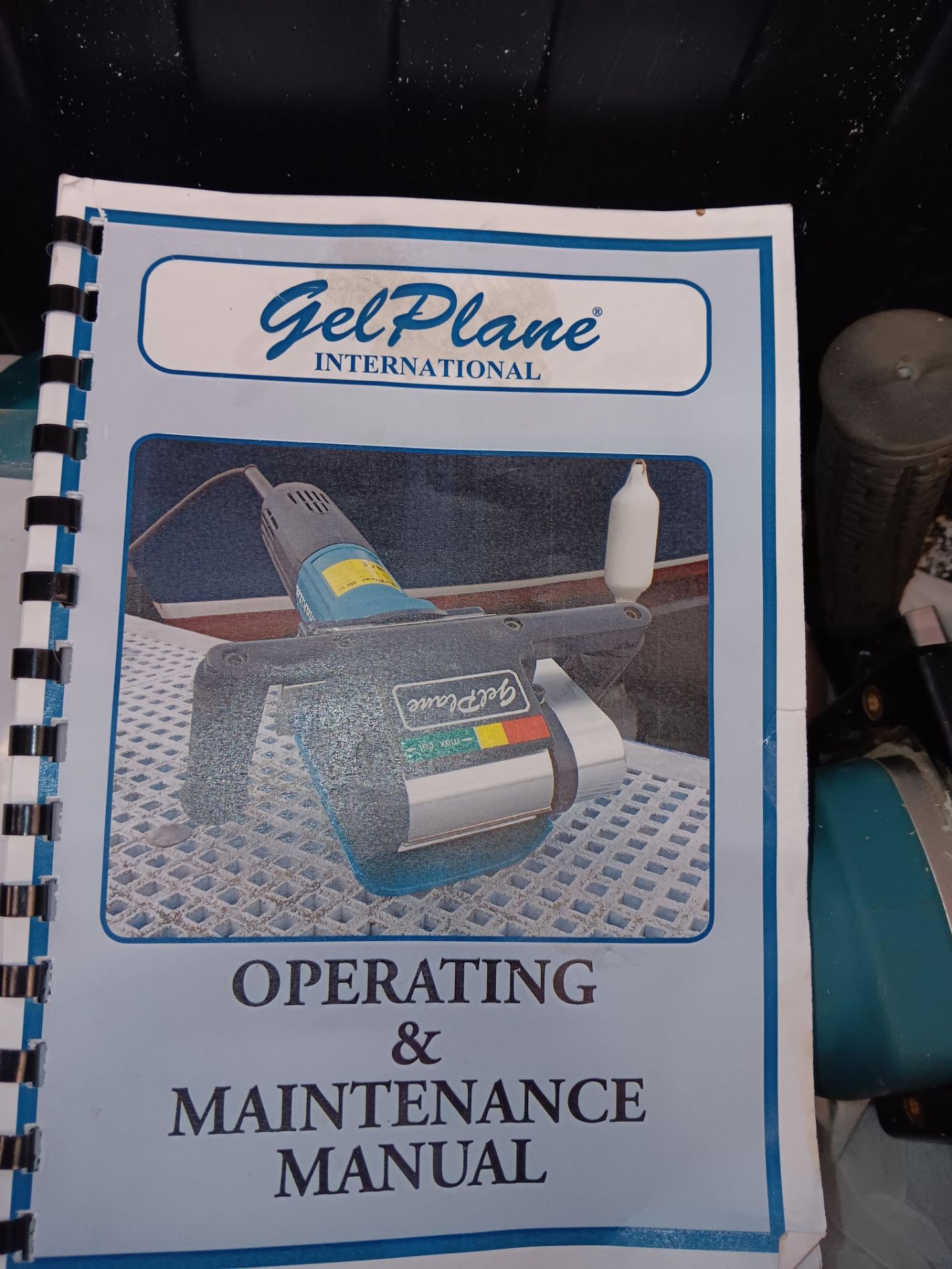 Gelplane MK VI Planer for the removal of gelcoat 240v