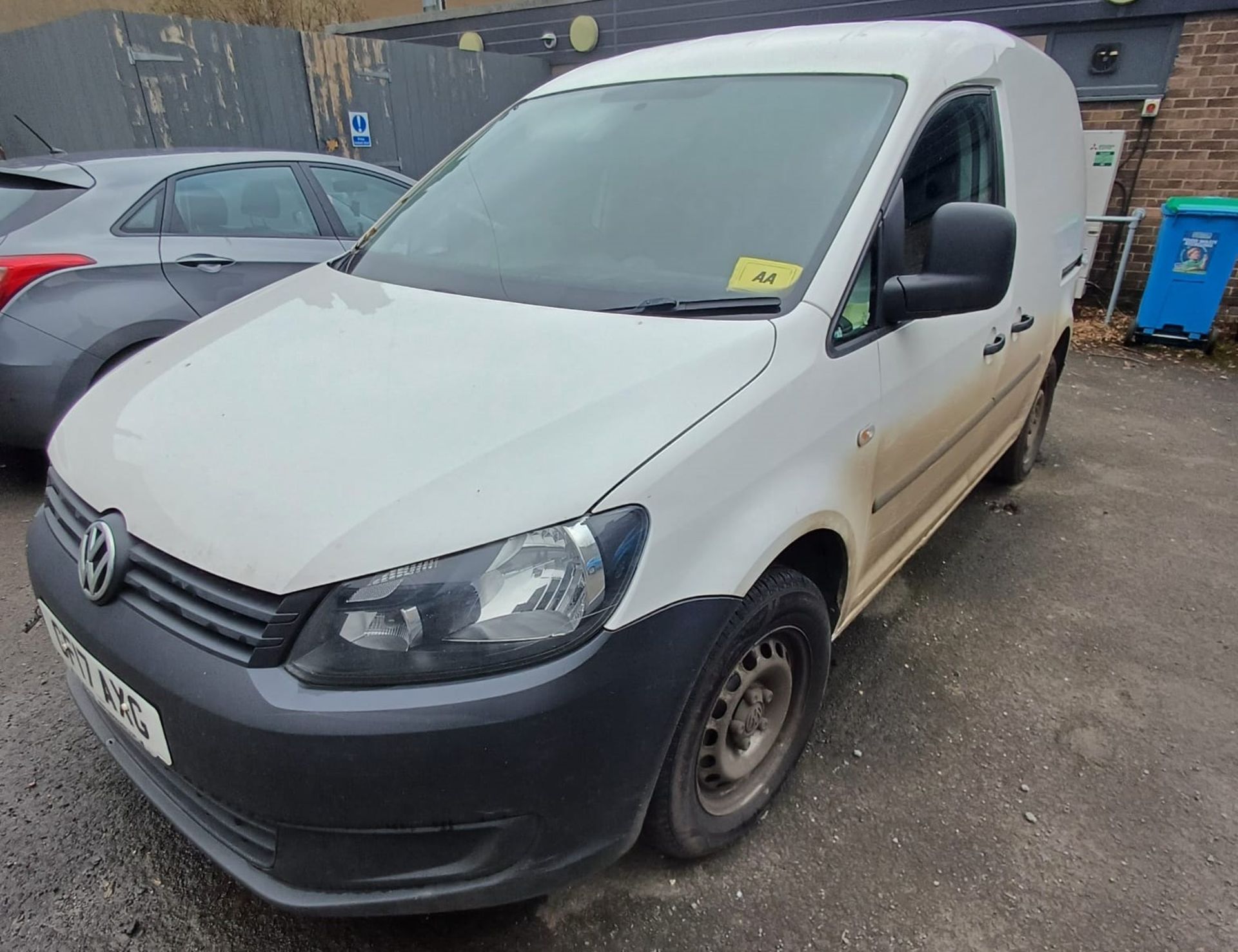 Volkswagen Caddy C20 Startline TDi van (NON RUNNER), registration GF17 ...
