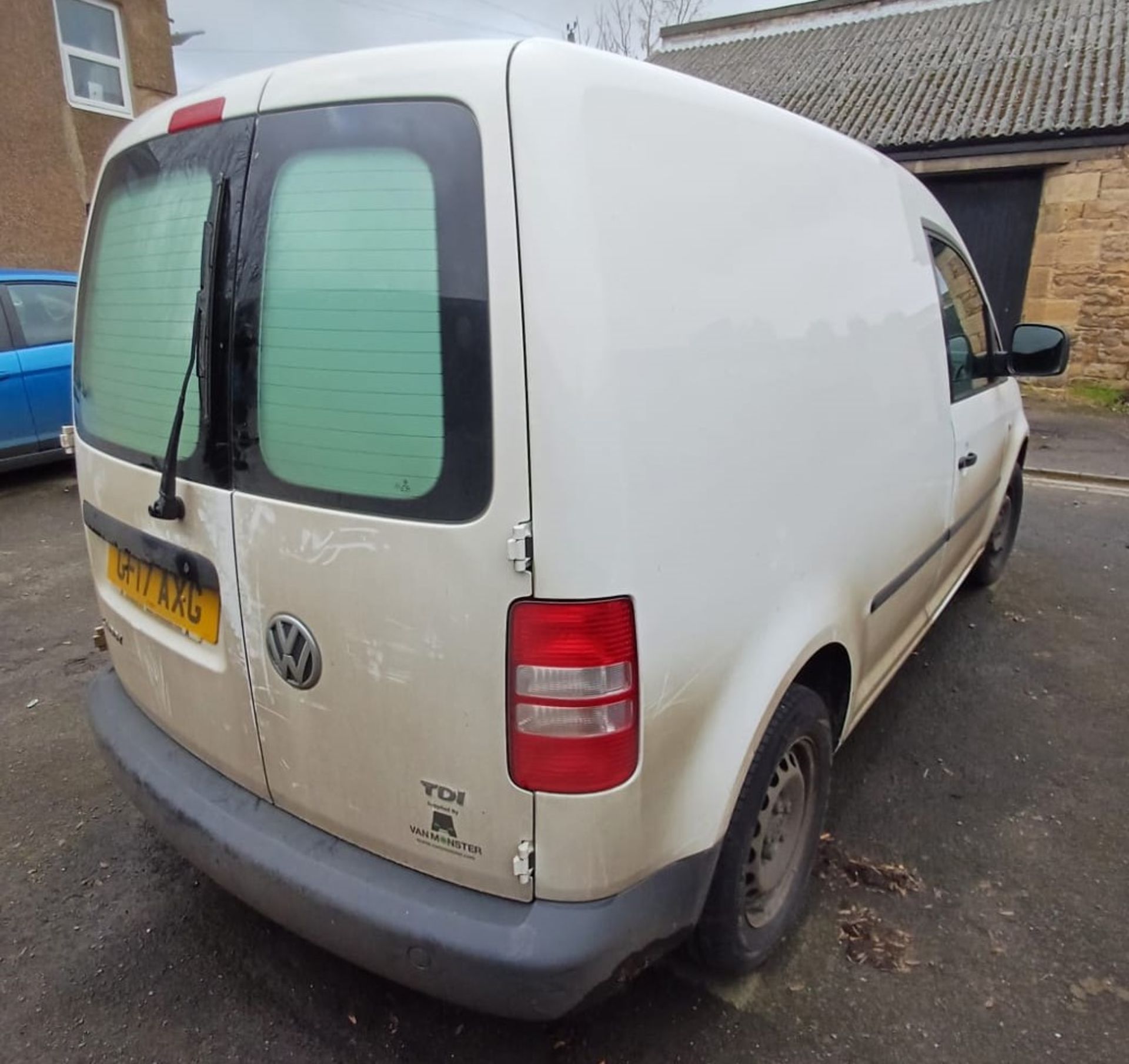Volkswagen Caddy C20 Startline TDi van (NON RUNNER), registration GF17 ...