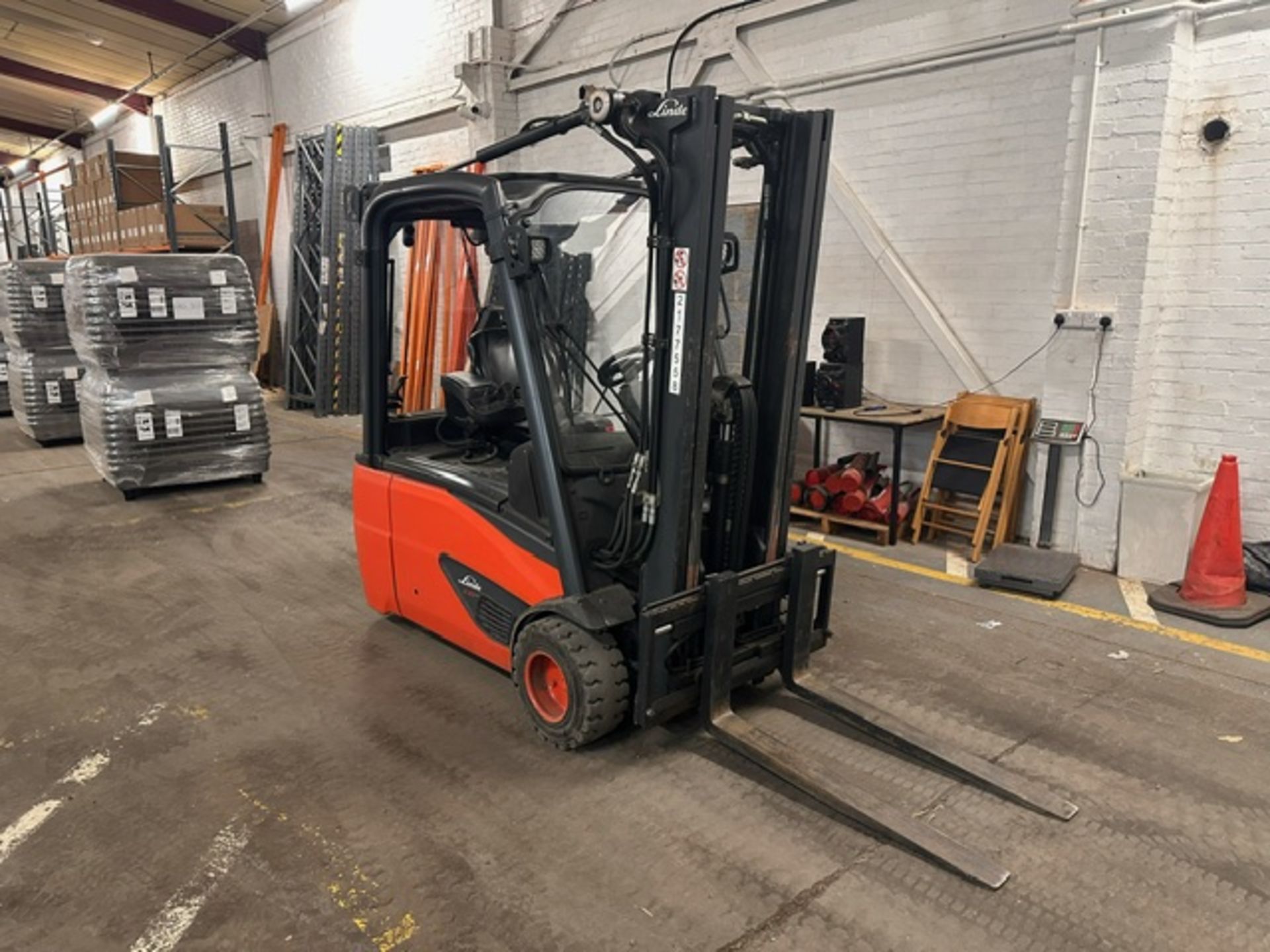 Lansing Linde E20 L Evo Electric Fork Lift Truck, 2015, Hours 2914 ...