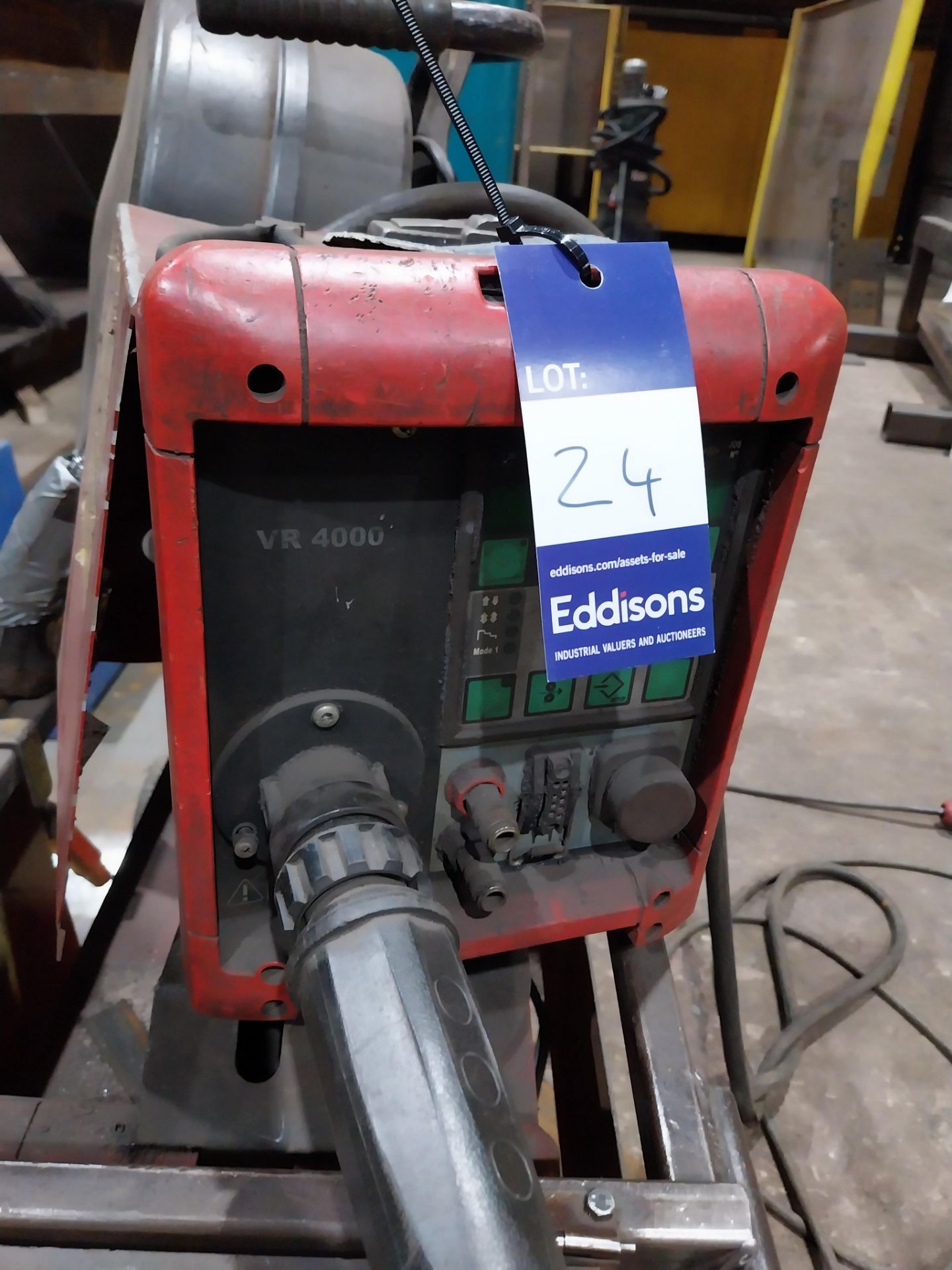 Fronius TransSynergic 4000 mig welder with VR4000 wire feed, torch and ...