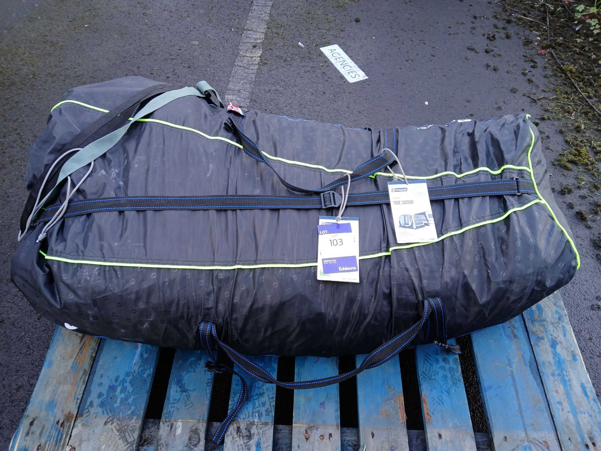 Outwell Tide 320SA Awning (Please note, Viewing Strongly Recommended ...