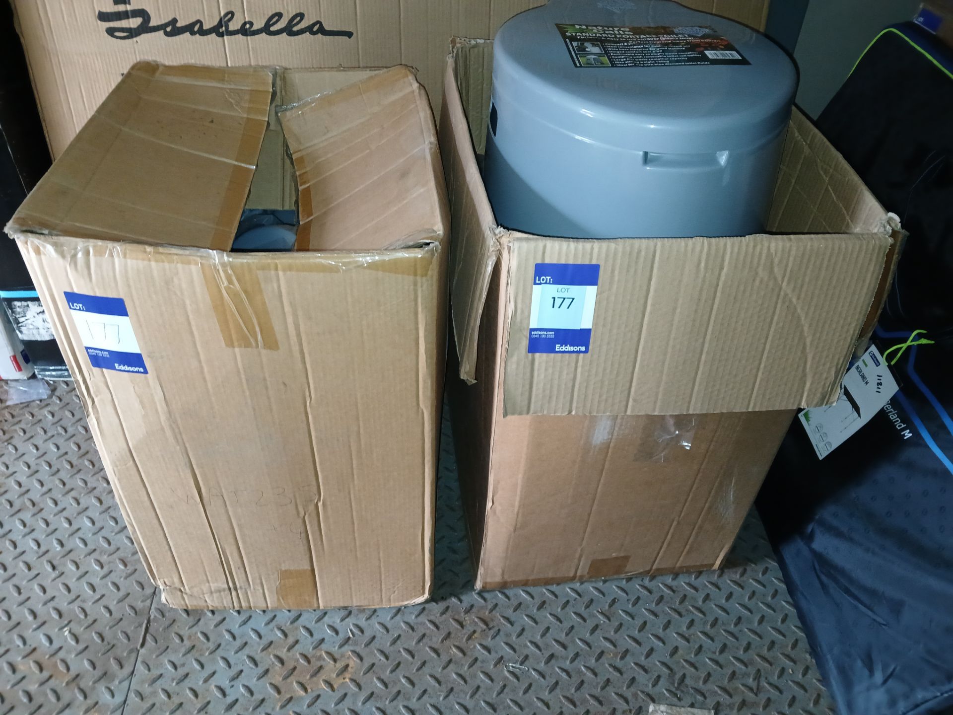4 x Blue Diamond Nature Calls Portable Toilets (Please note, Viewing ...