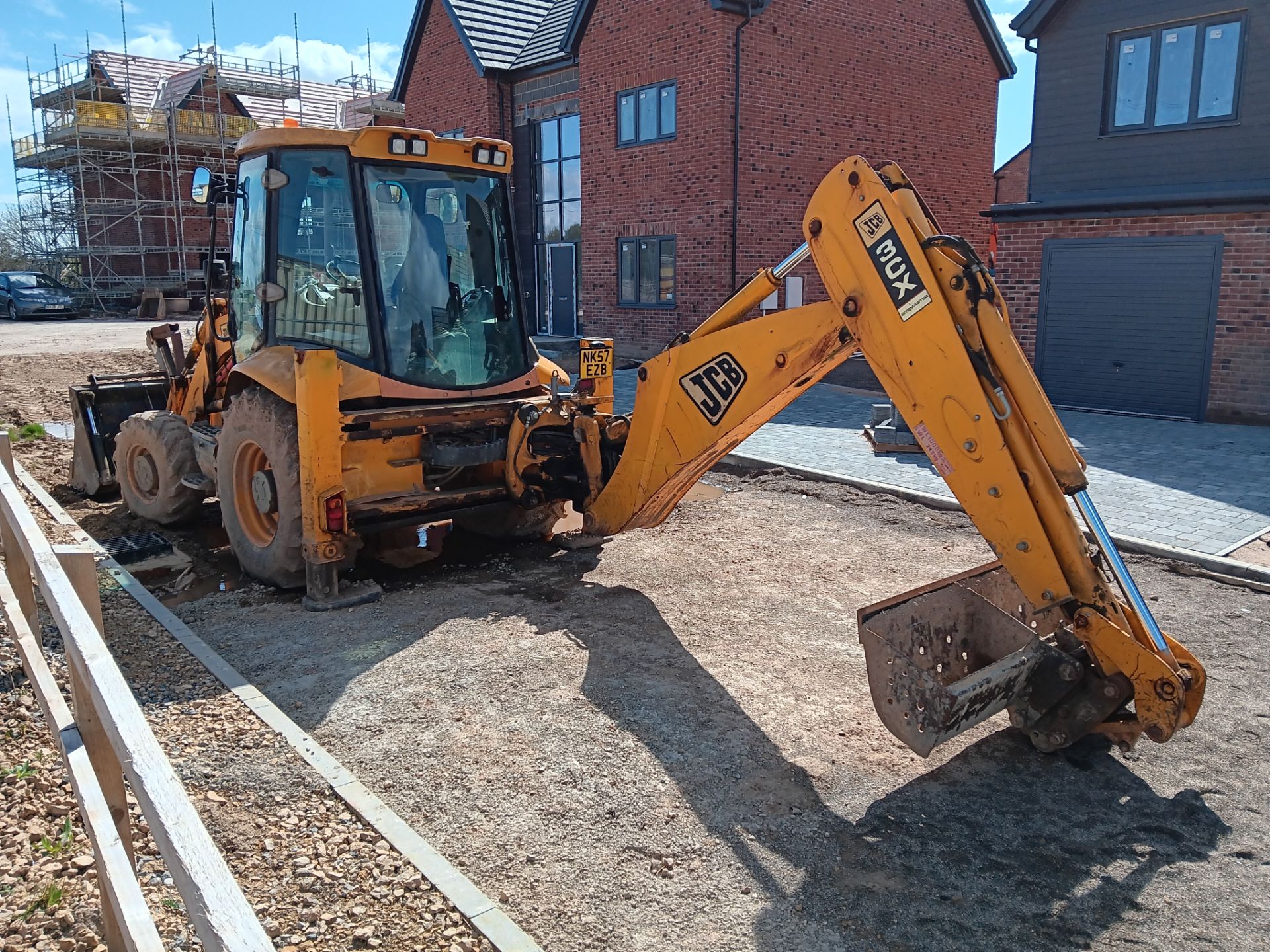 JCB Sitemaster 3CX Backhoe Loader - VIN ID Number JCB3CXSMC71332653 - 2007