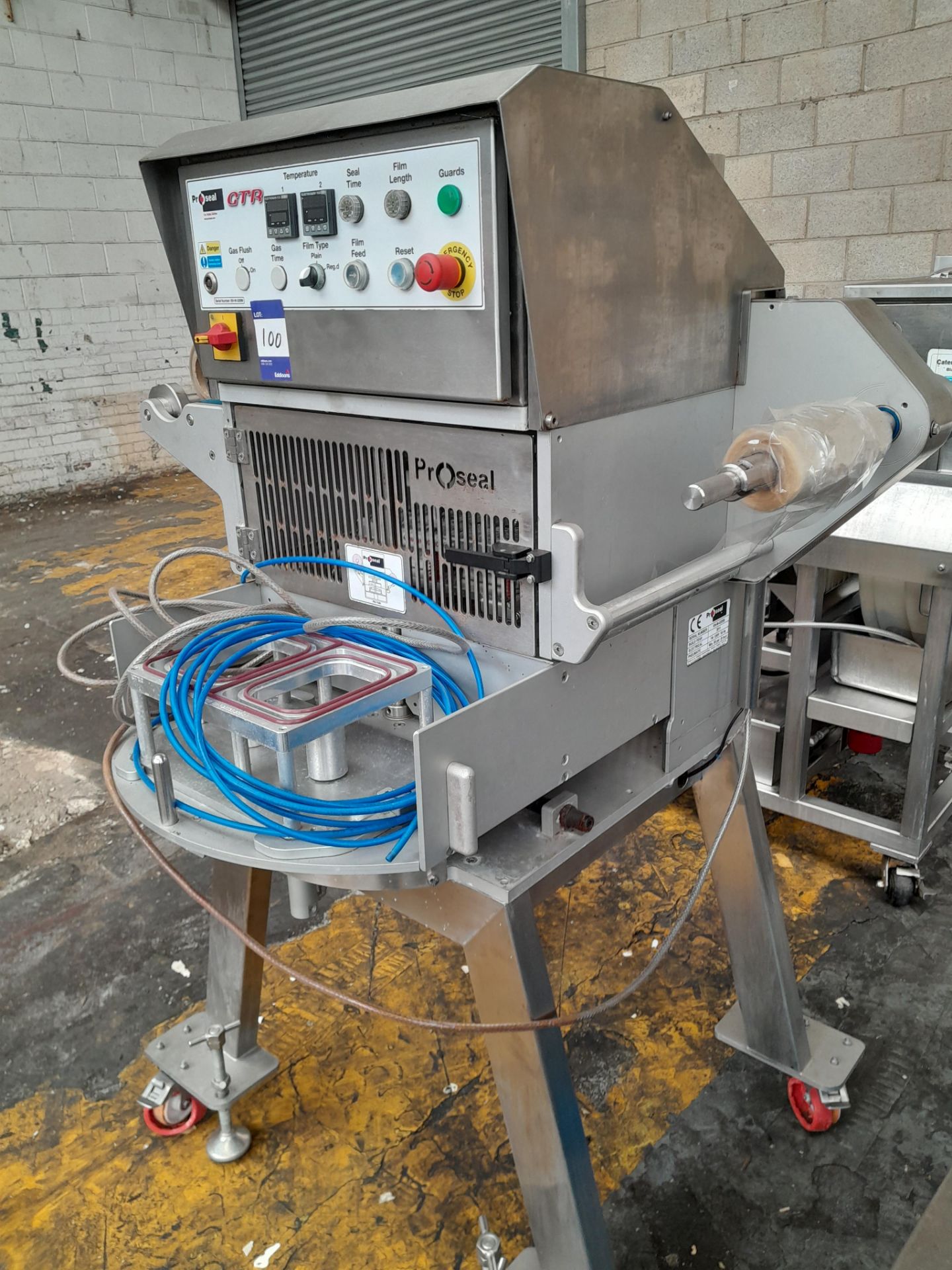 ProSeal twin tray sealer, Serial Number M-2098, 2011