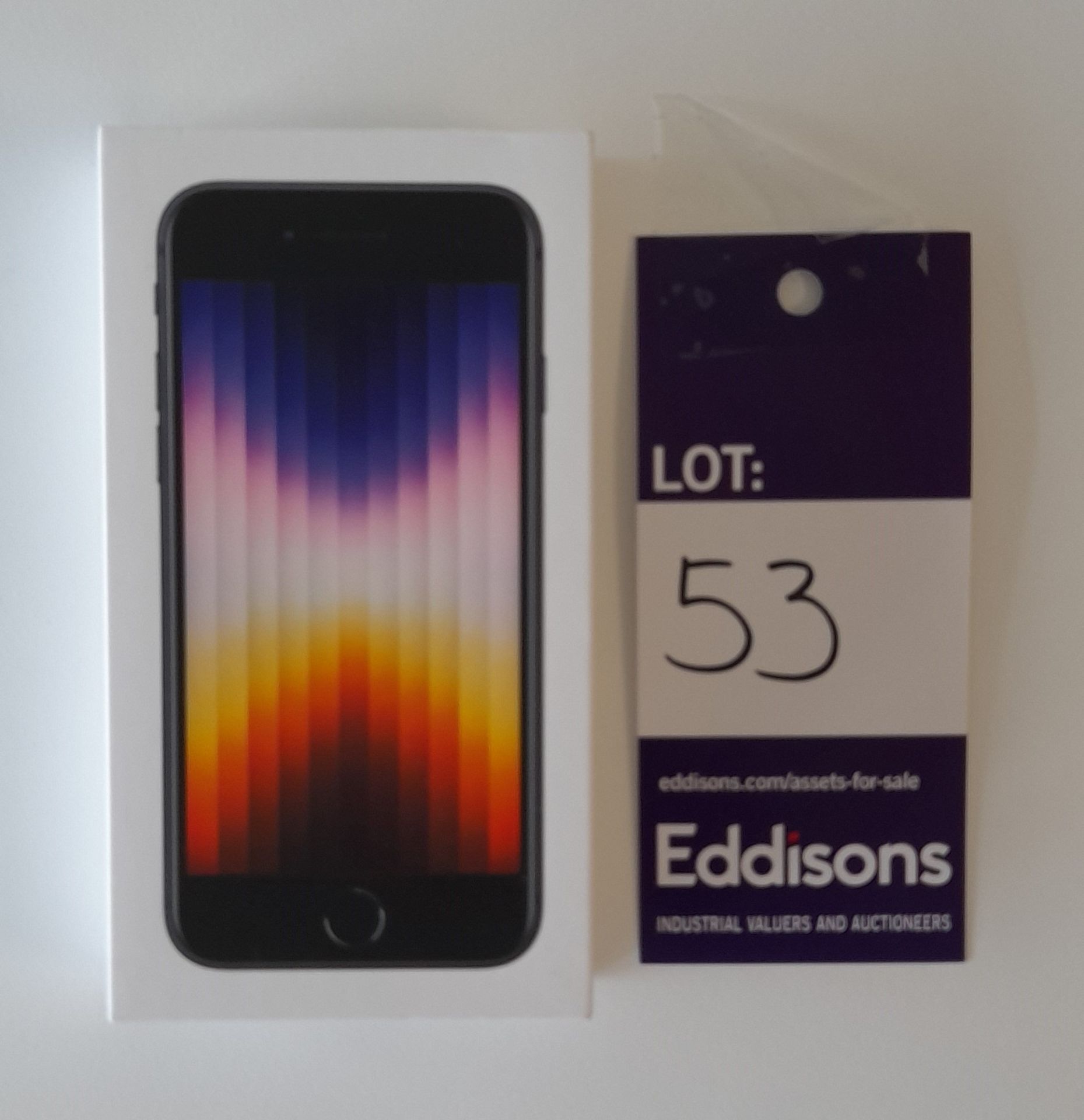 Factory Sealed Apple iPhone SE, Midnight, 128GB, Model A2783. S/N ...