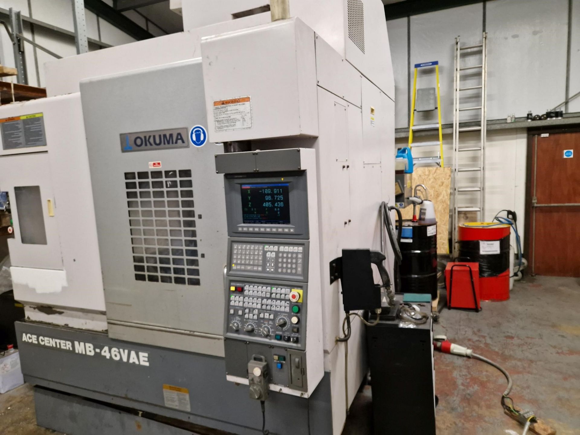 Okuma MB46 VAE CNC Machining / Milling Centre. YOM 2004. Serial Number ...