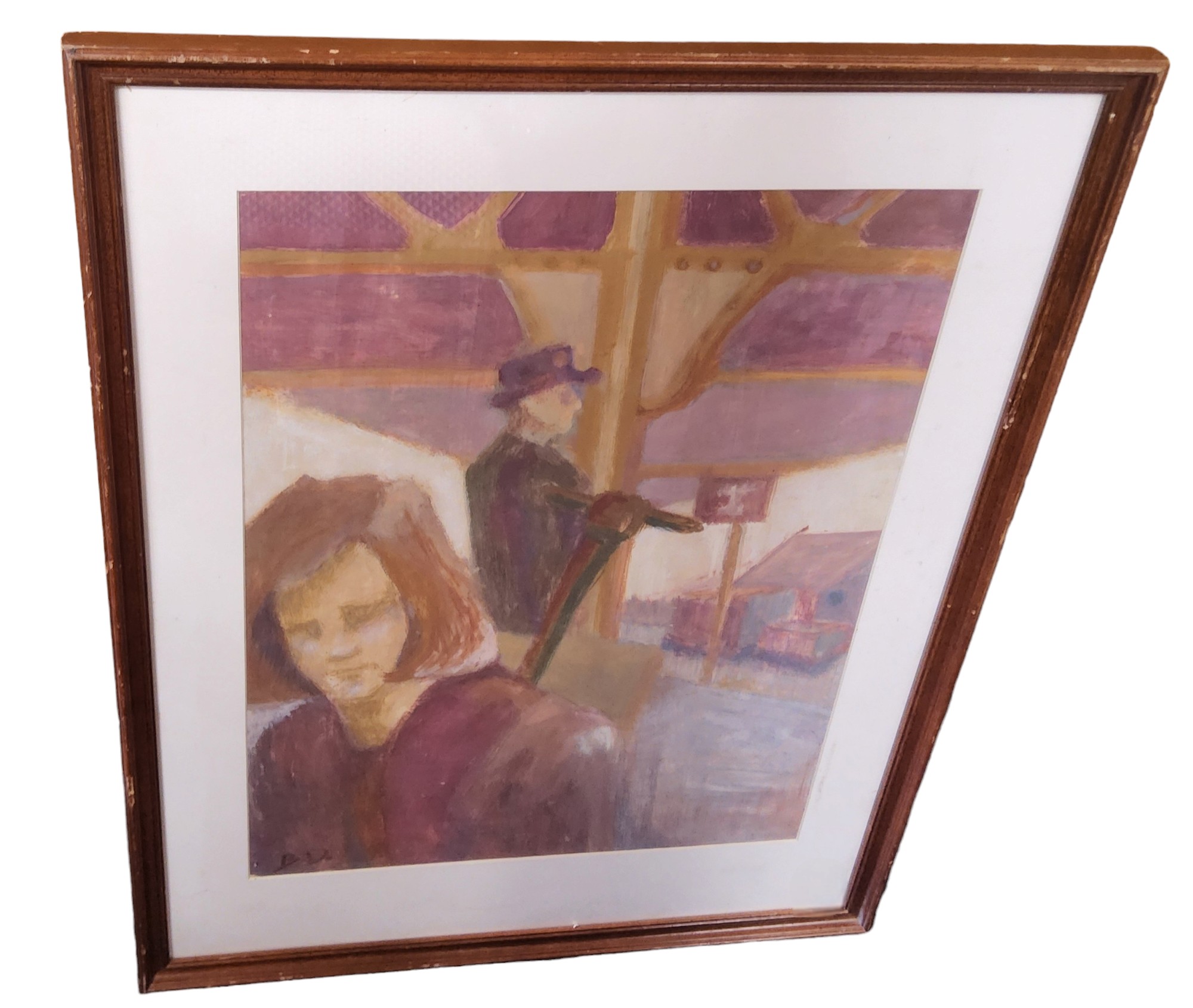 Attributed to Duncan Grant, 1885 - 1978, Figures, signed, dated, label ...