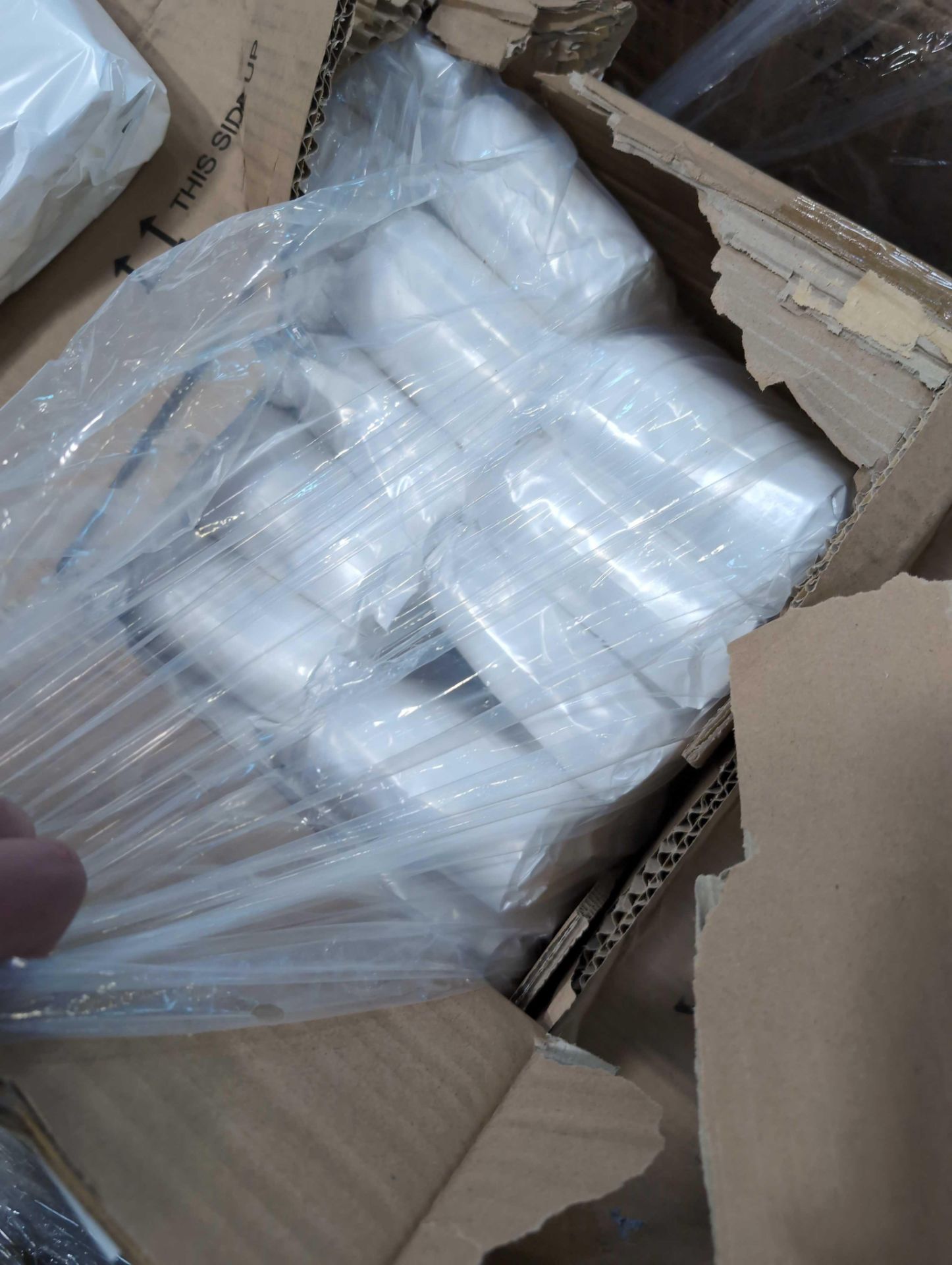 pallet of stat strap disposable patient positioners another ...