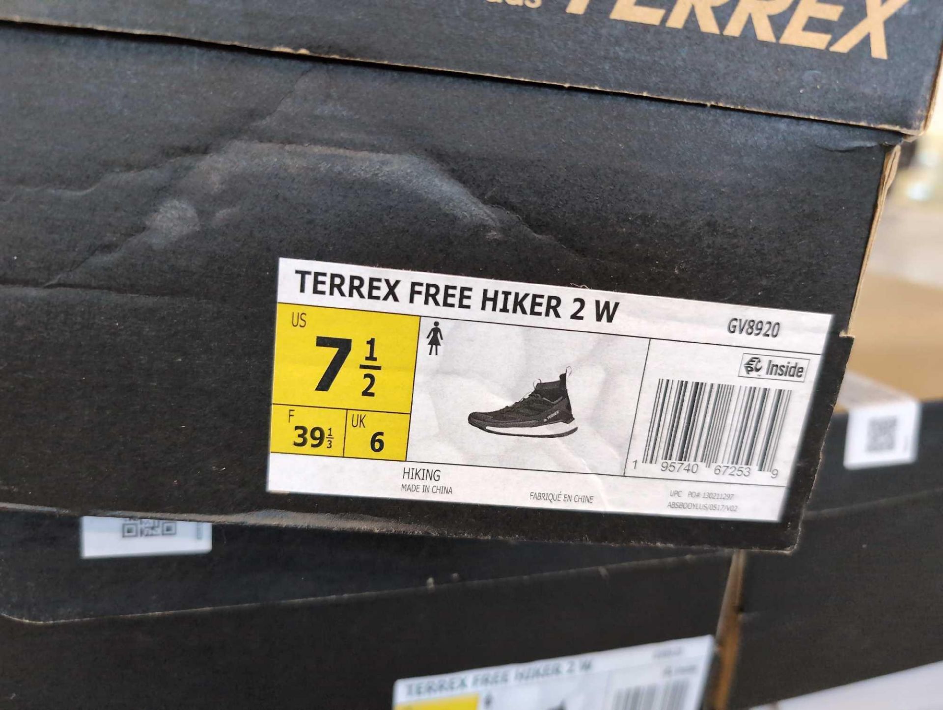 shelf of Adidas ultra boot pure boost Tyson hikers and kestrel Viking shoes