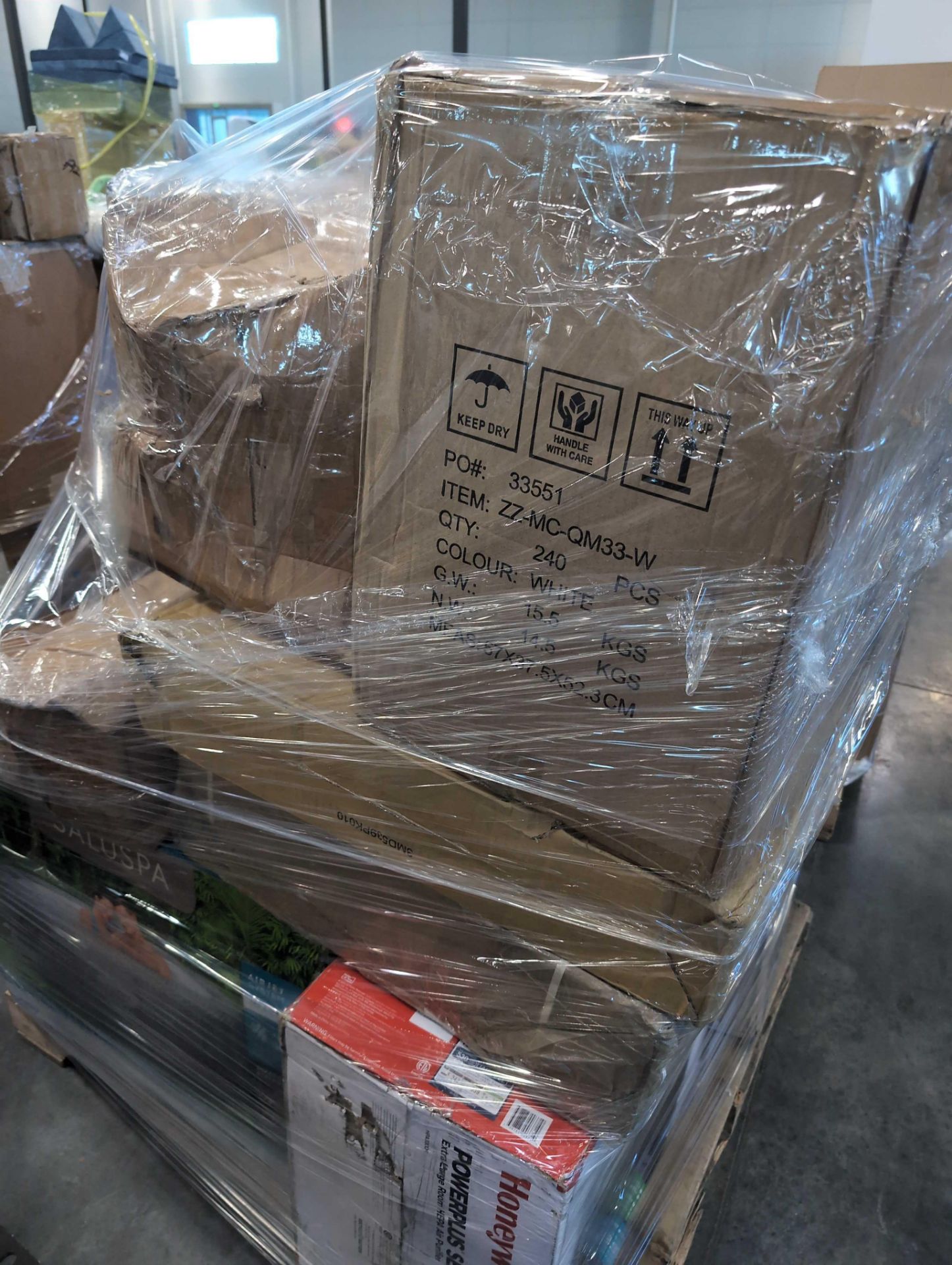 Pallet- Honeywell Powerplus Air Purifier, Philips 24in LCD System ...