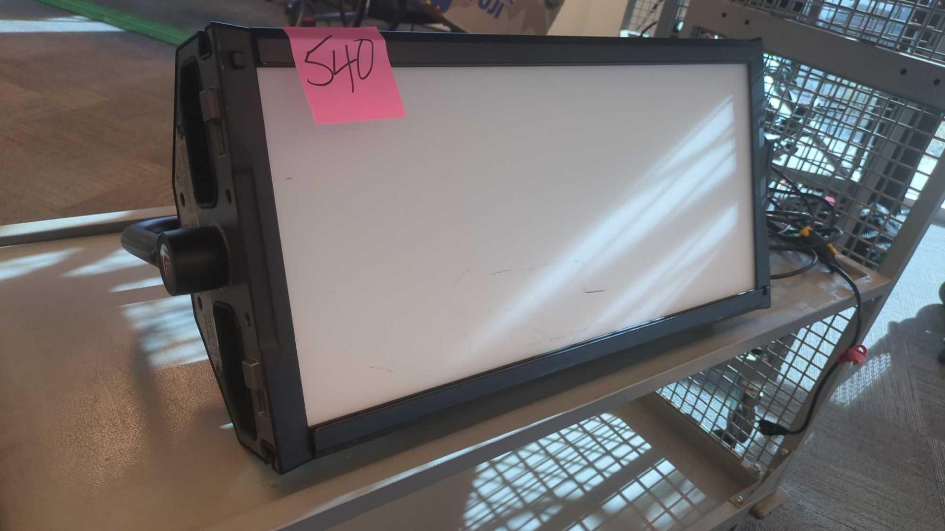 Gemini 2x1 Soft RGBWW LED Panel with Integrated Power Supply, Standard Yoke