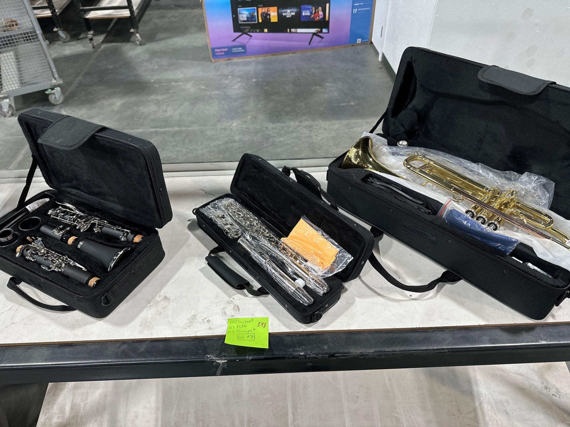 Flute, Trumpet and Clarinet