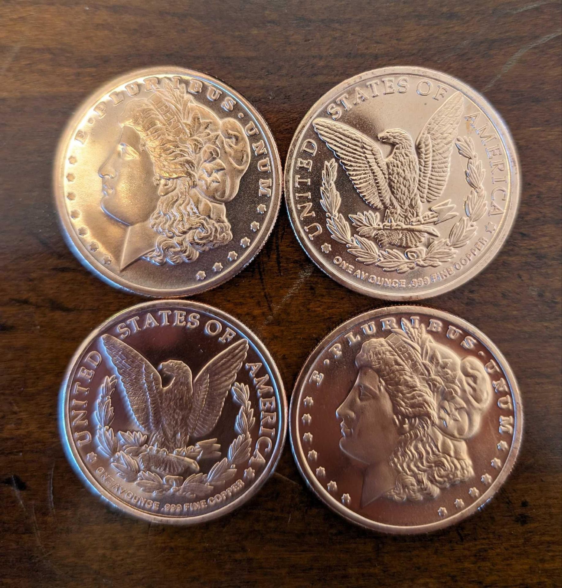 (20) Morgan Copper Coins