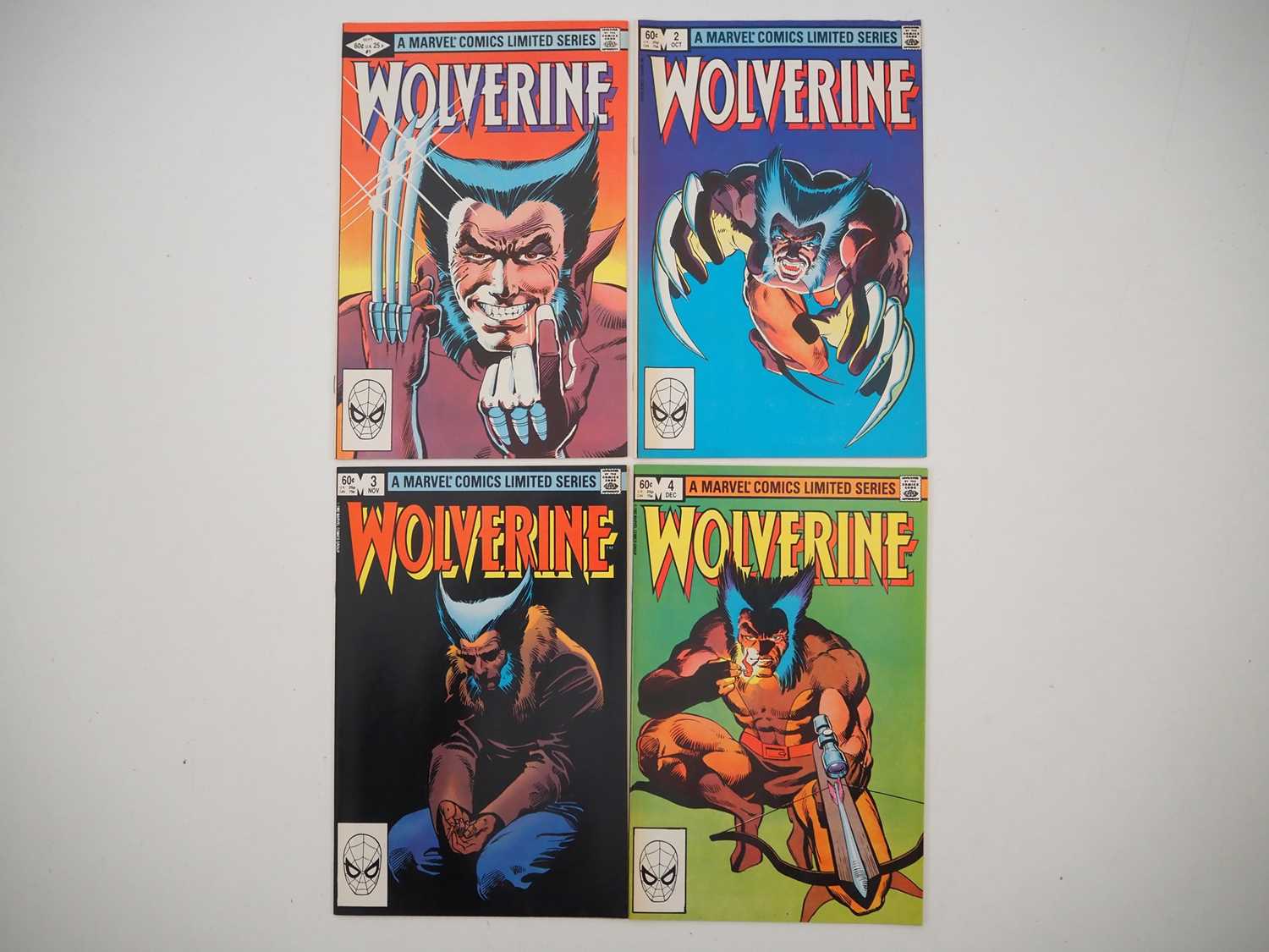 WOLVERINE #1, 2, 3, 4 - (4 in Lot) - (1982 - MARVEL) - Complete Four ...