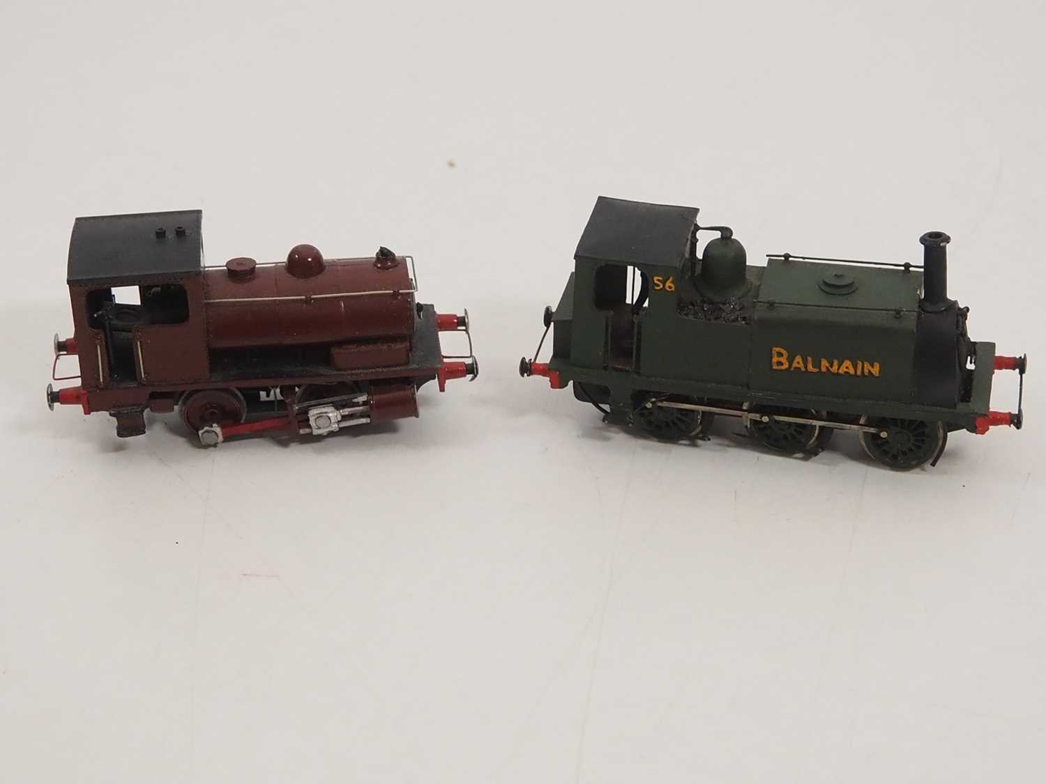 A group of kit/scratch built OO Finescale small steam tank locomotives ...