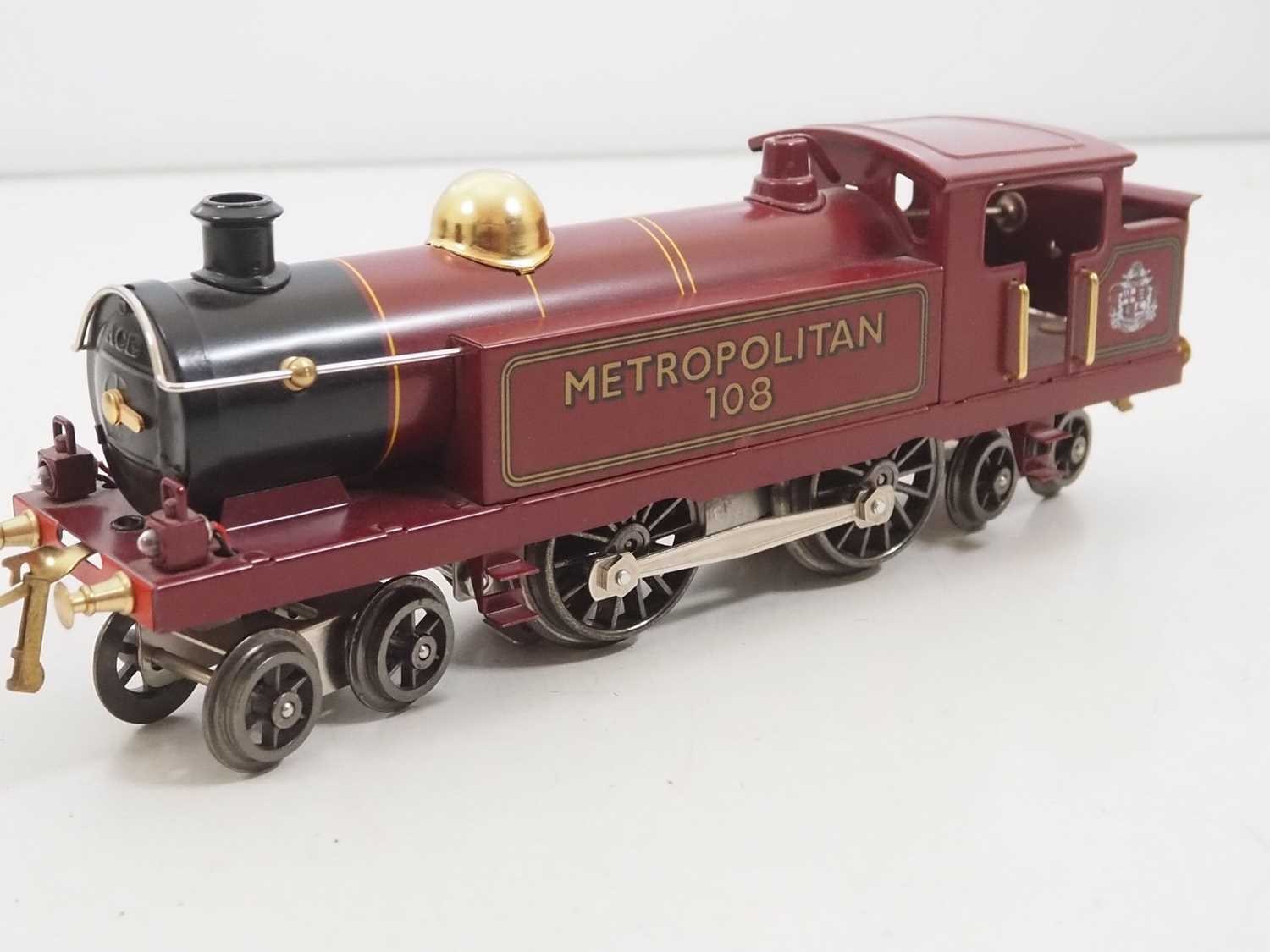 An ACE TRAINS O gauge 4-4-4 steam tank loco for electric operation in ...