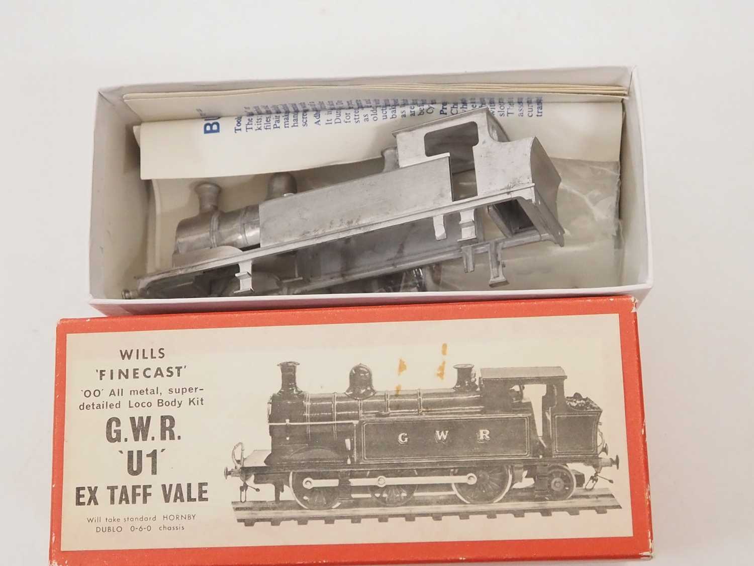 A group of WILLS FINECAST OO gauge part built white metal/brass ...