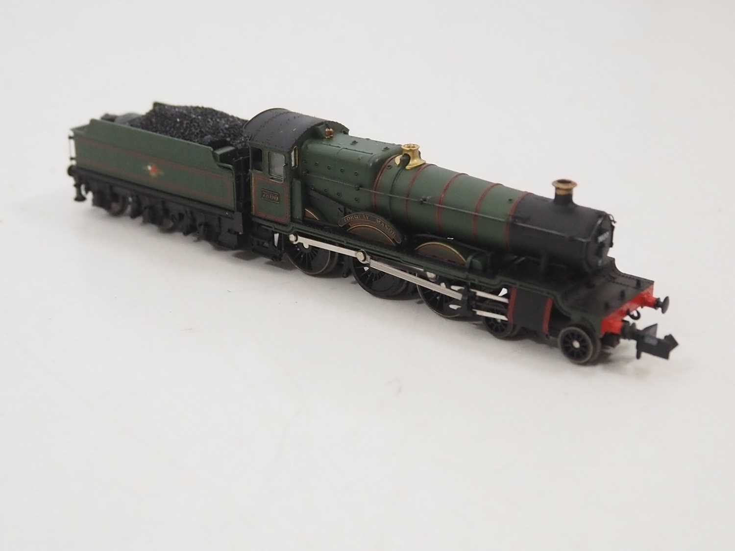 An IXION MODELS N gauge Manor Class steam locomotive 'Torquay Manor' in ...
