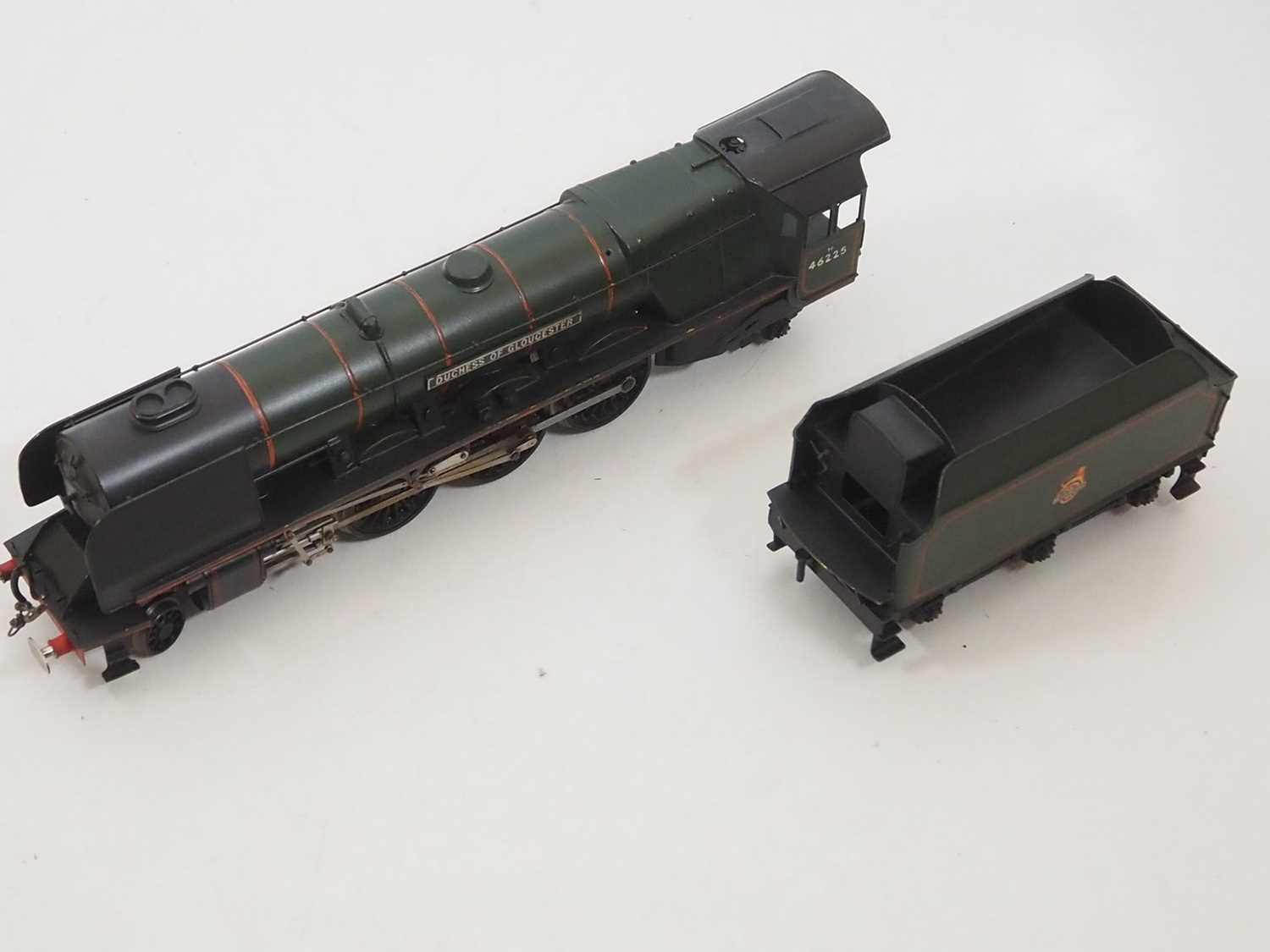 A BASSETT-LOWKE O gauge 3-rail electric Princess Coronation Class steam ...