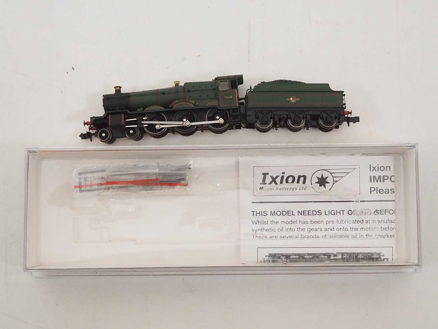 An IXION MODELS N gauge Manor Class steam locomotive 'Torquay Manor' in ...