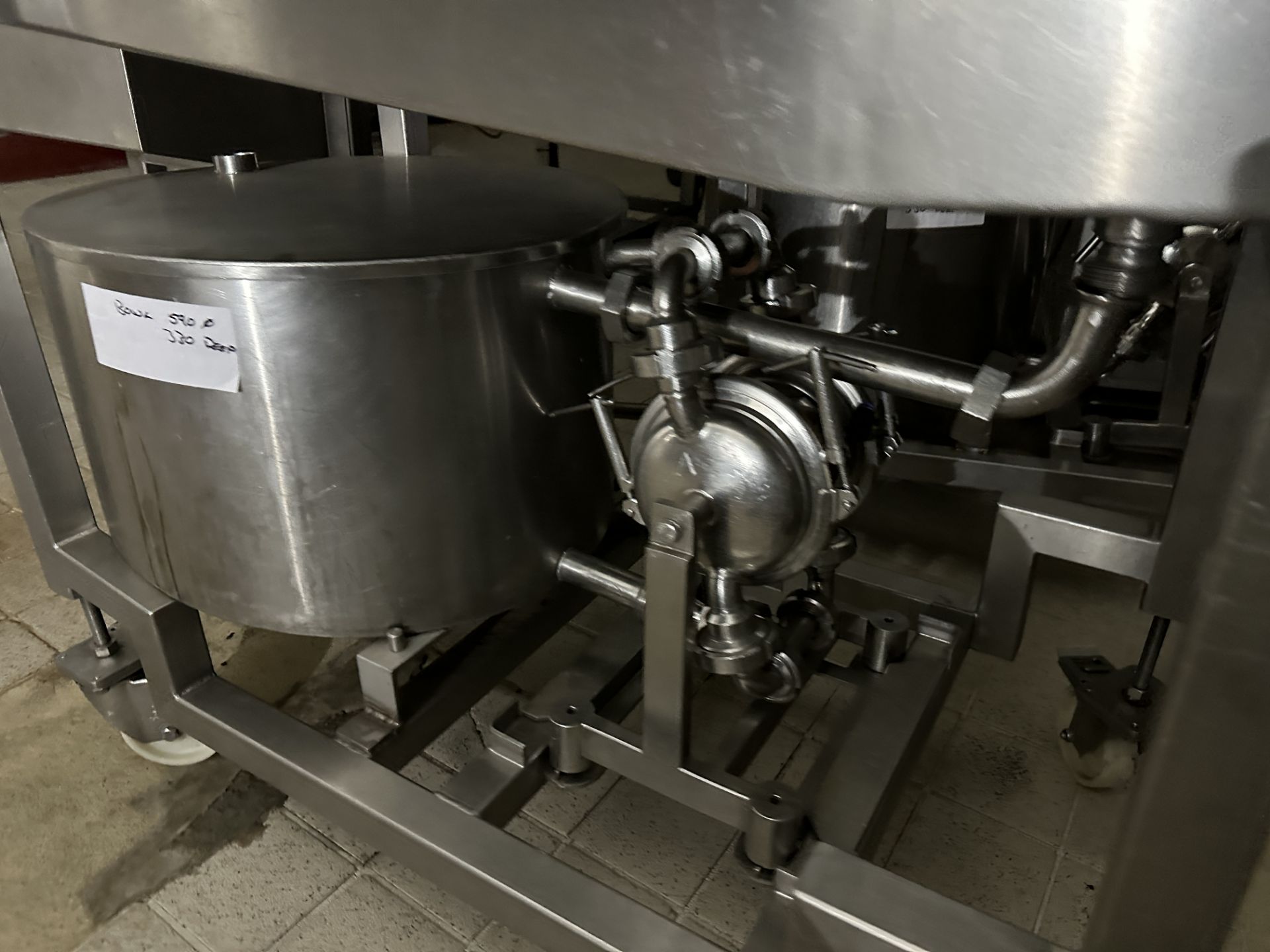 1 x Complete Rospen weighing depositing system. With 4 x vibratory ...