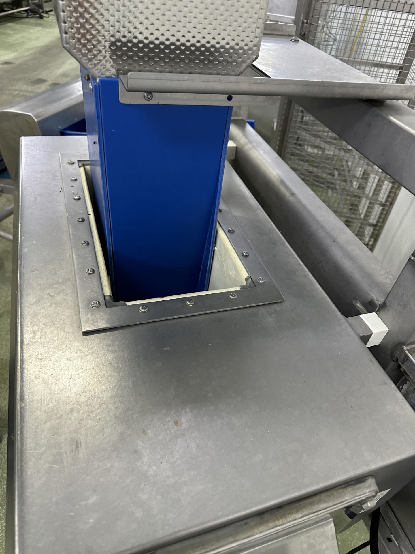 1 x Safeline s/s drop-through metal detector. Designed to drop through ...