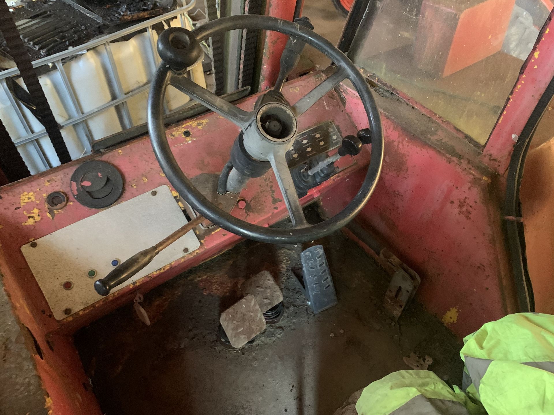 NO VAT Sanderson 2.5t rough terrain forklift, 5680 hours, with pallet ...