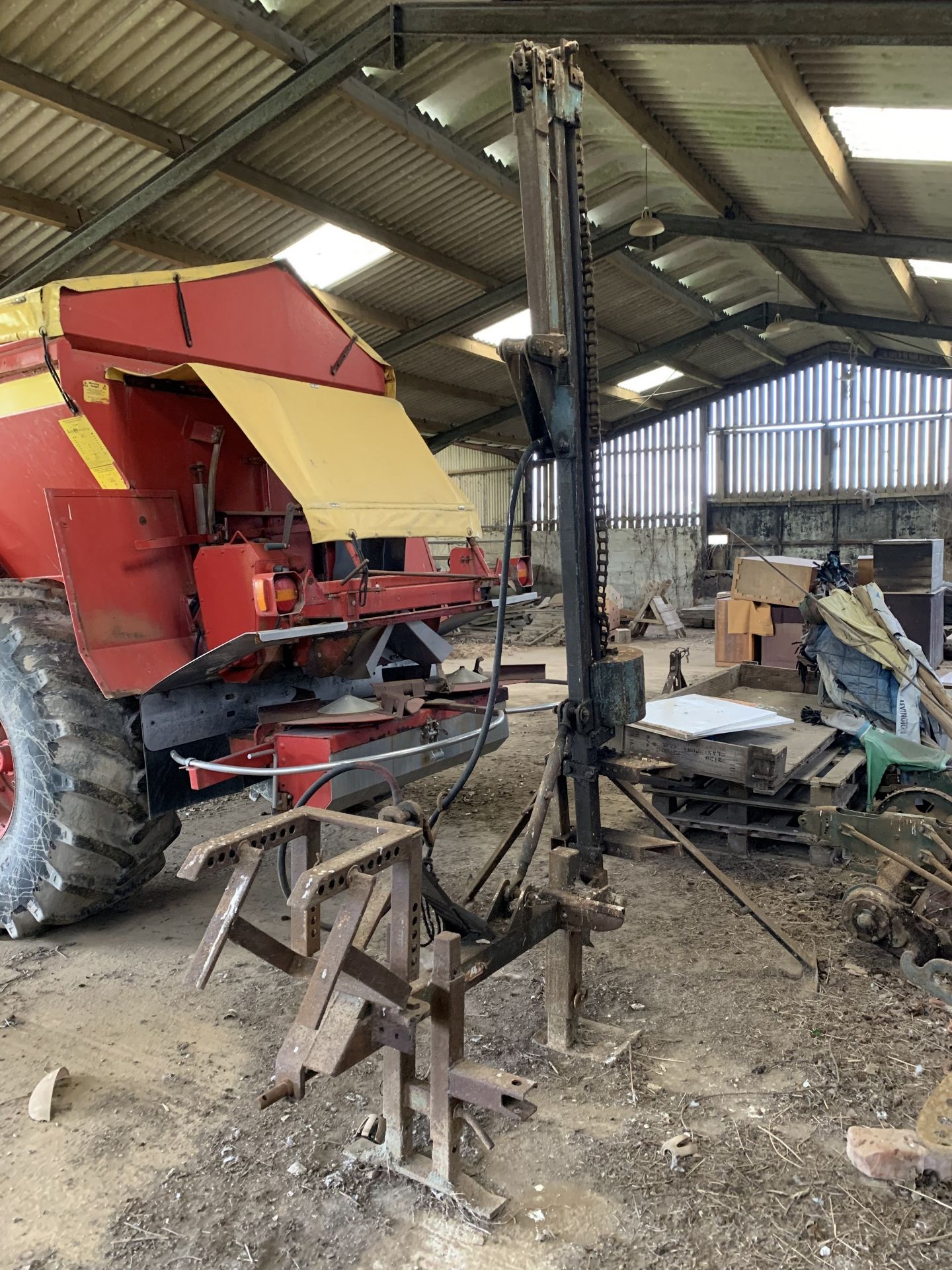 NO VAT Parmeter hydraulic post knocker