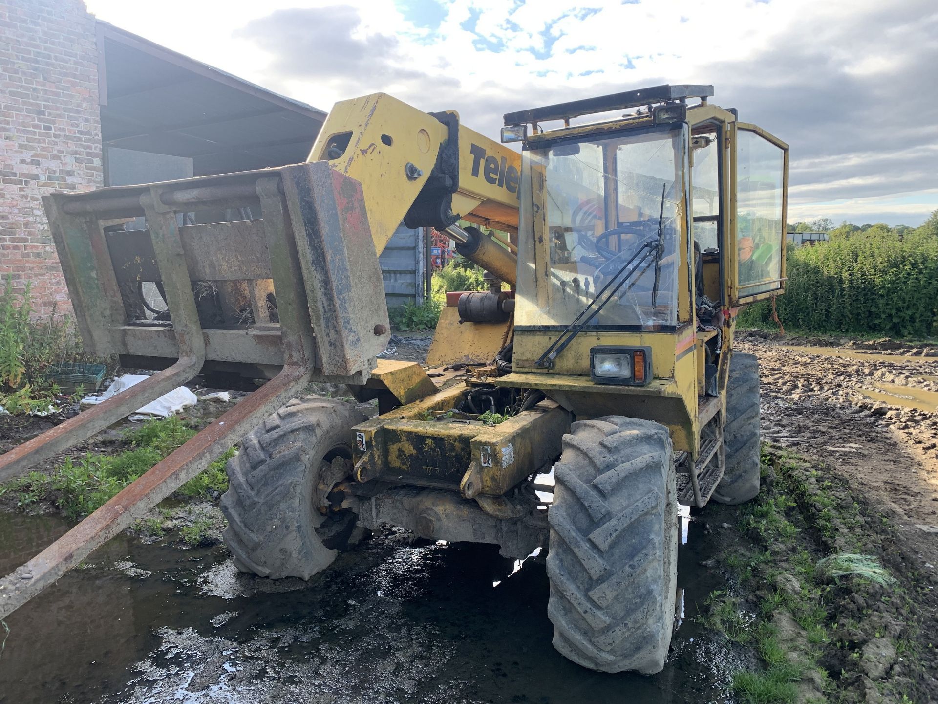 1995 Sanderson 625 Turbo telehandler, M81 HBC, 9815hrs, engine runs ...