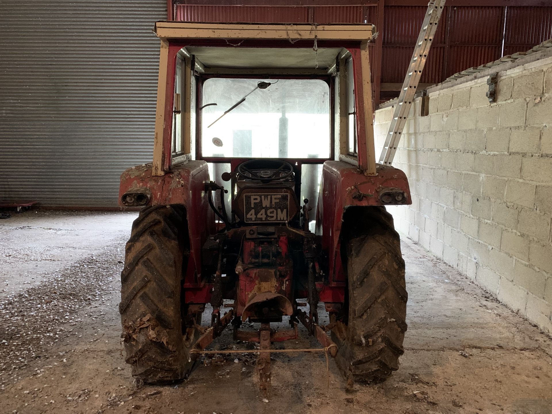 1974 International 354 tractor, PWF 449M, 2051 hours, with loader ...