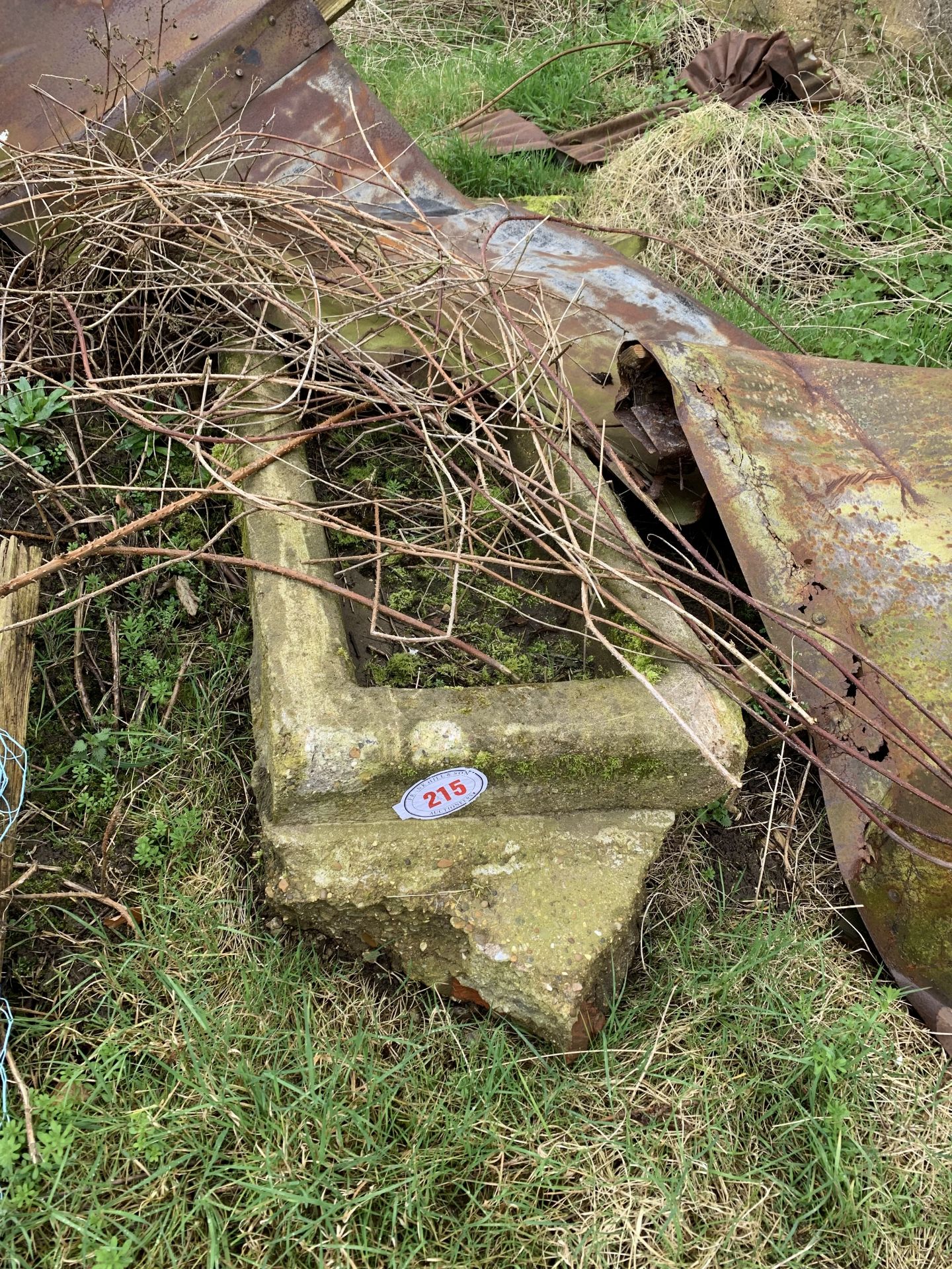 Stone trough