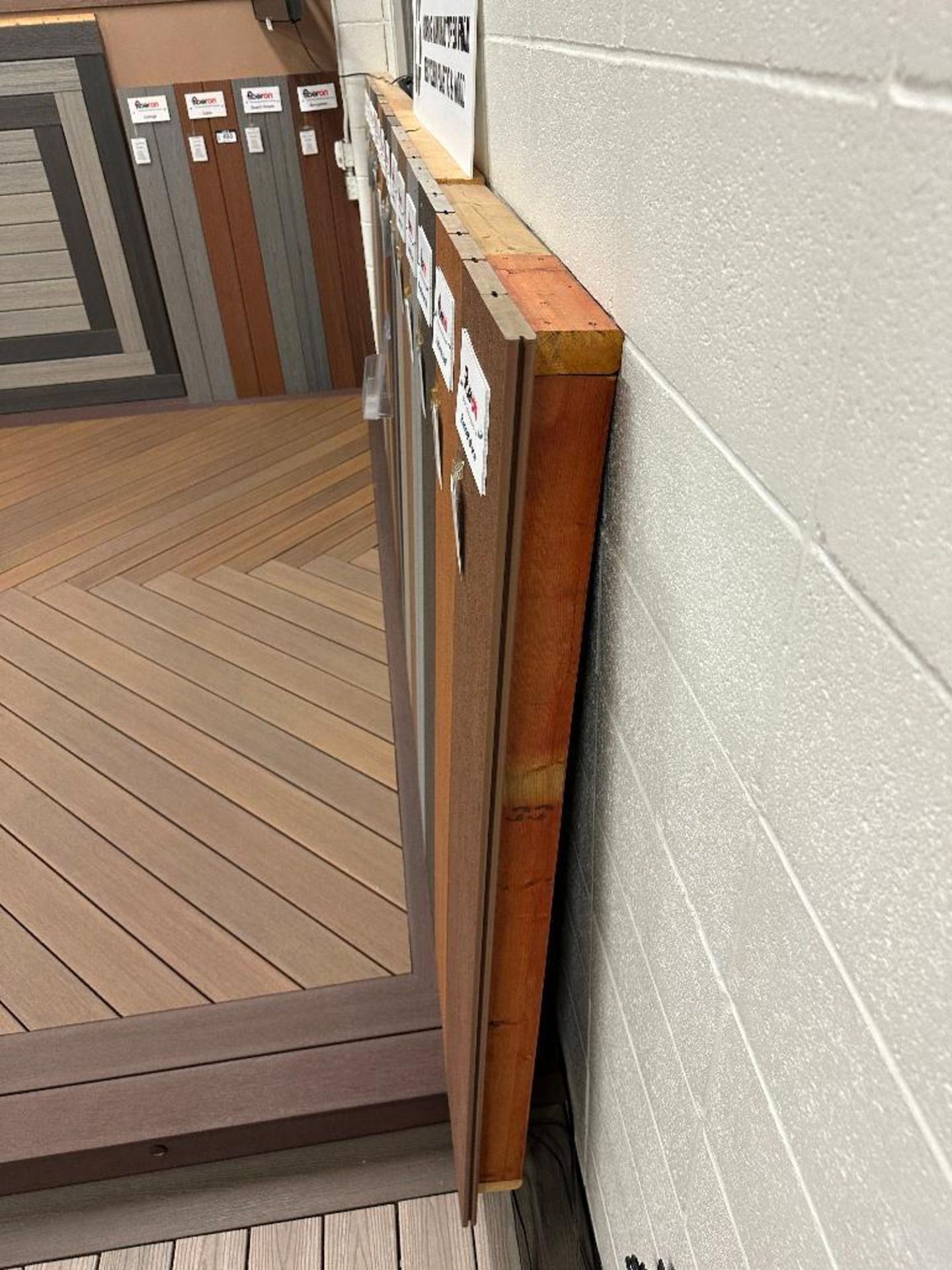 162" X 60" Deck Board Display