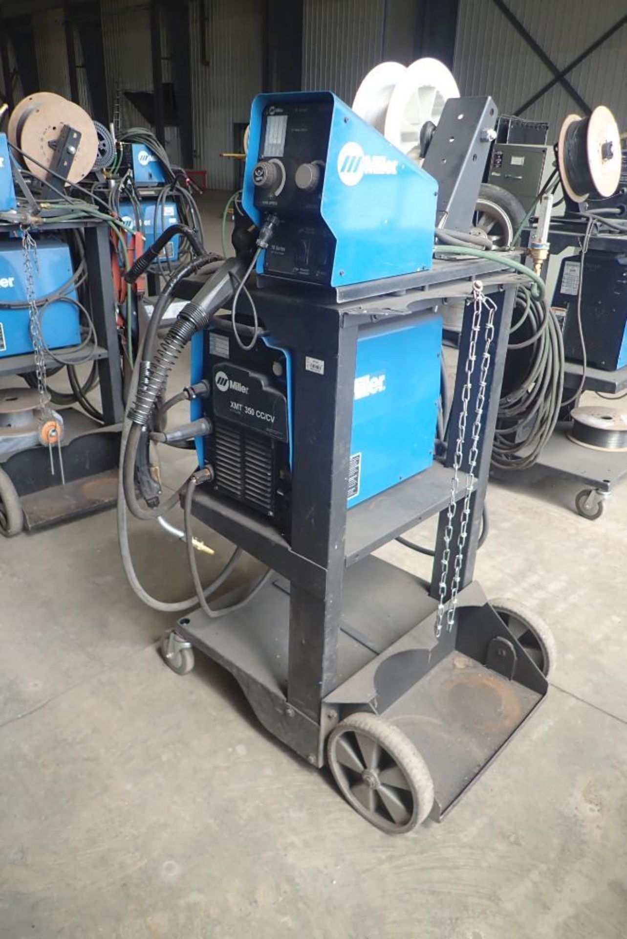 Miller XMT 350 CC/CV Autoline Welding Power Source w/Miller 70 Series ...