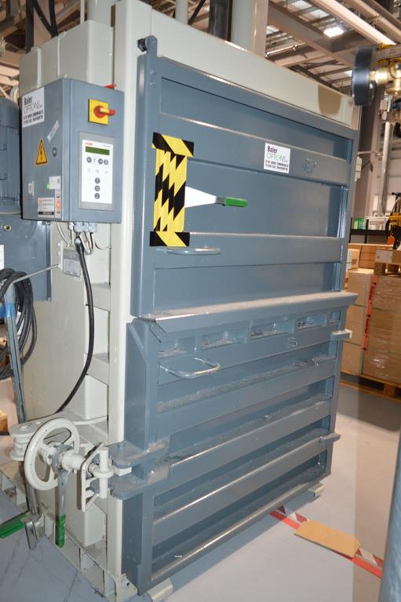 HMS V-Press 1160 Eco baler/compactor press, Serial No. 260064941 (DOM ...