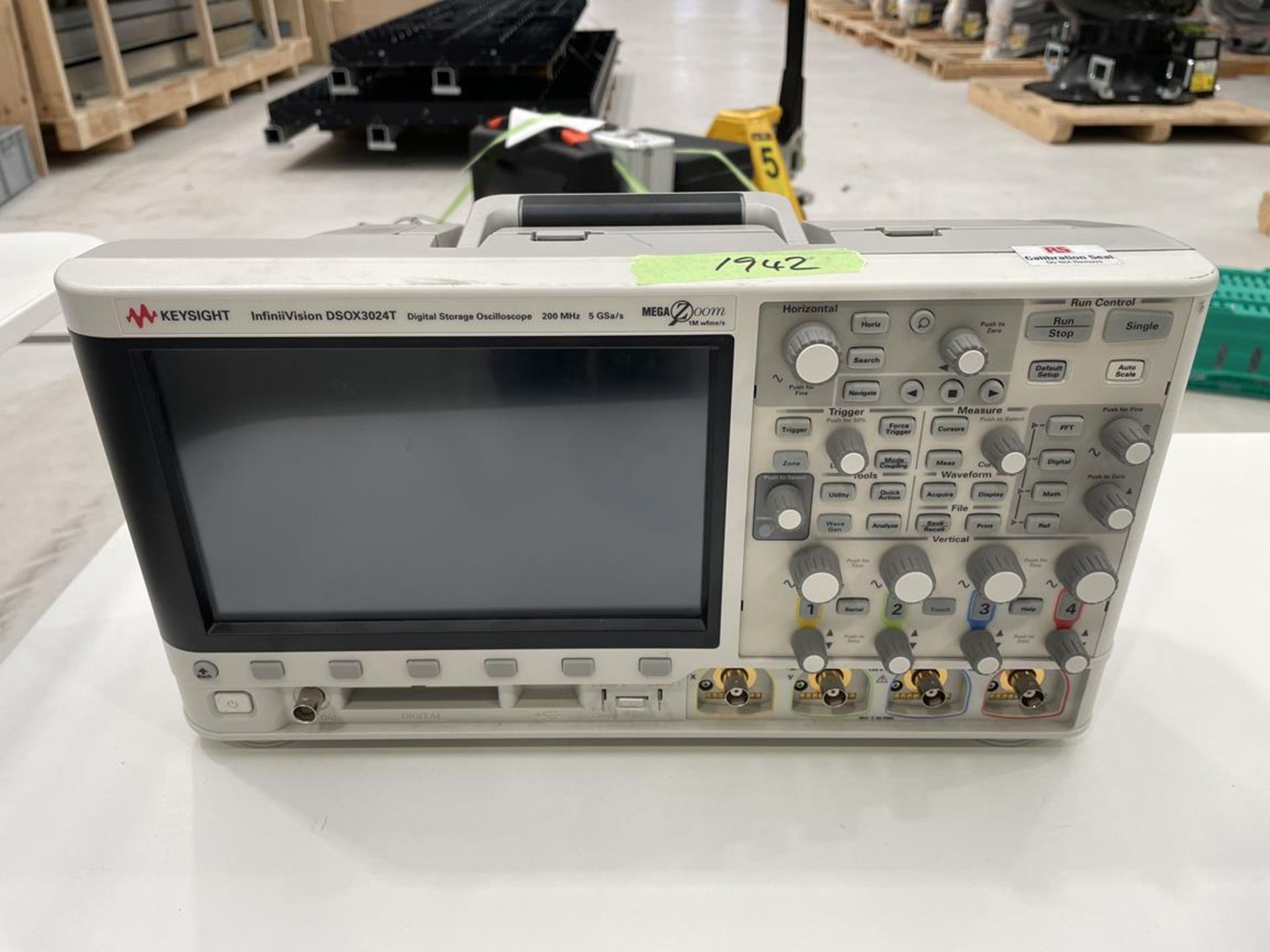 Keysight, Infinityvision DSOX3024 digital oscilliscope with probes