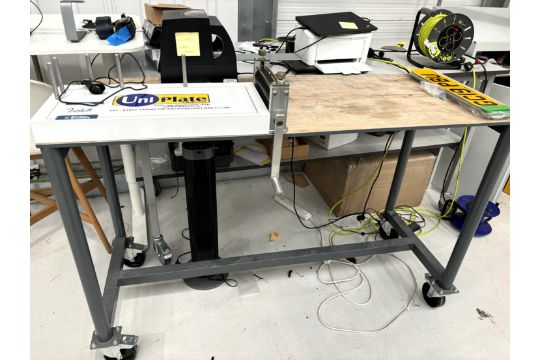 Number plate assembly jig with Uniplate, 100 number plate roller and ...