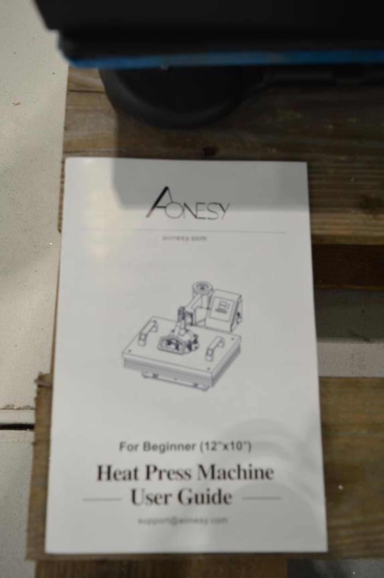 Aonesy, bench top heat press, 12" x 10"