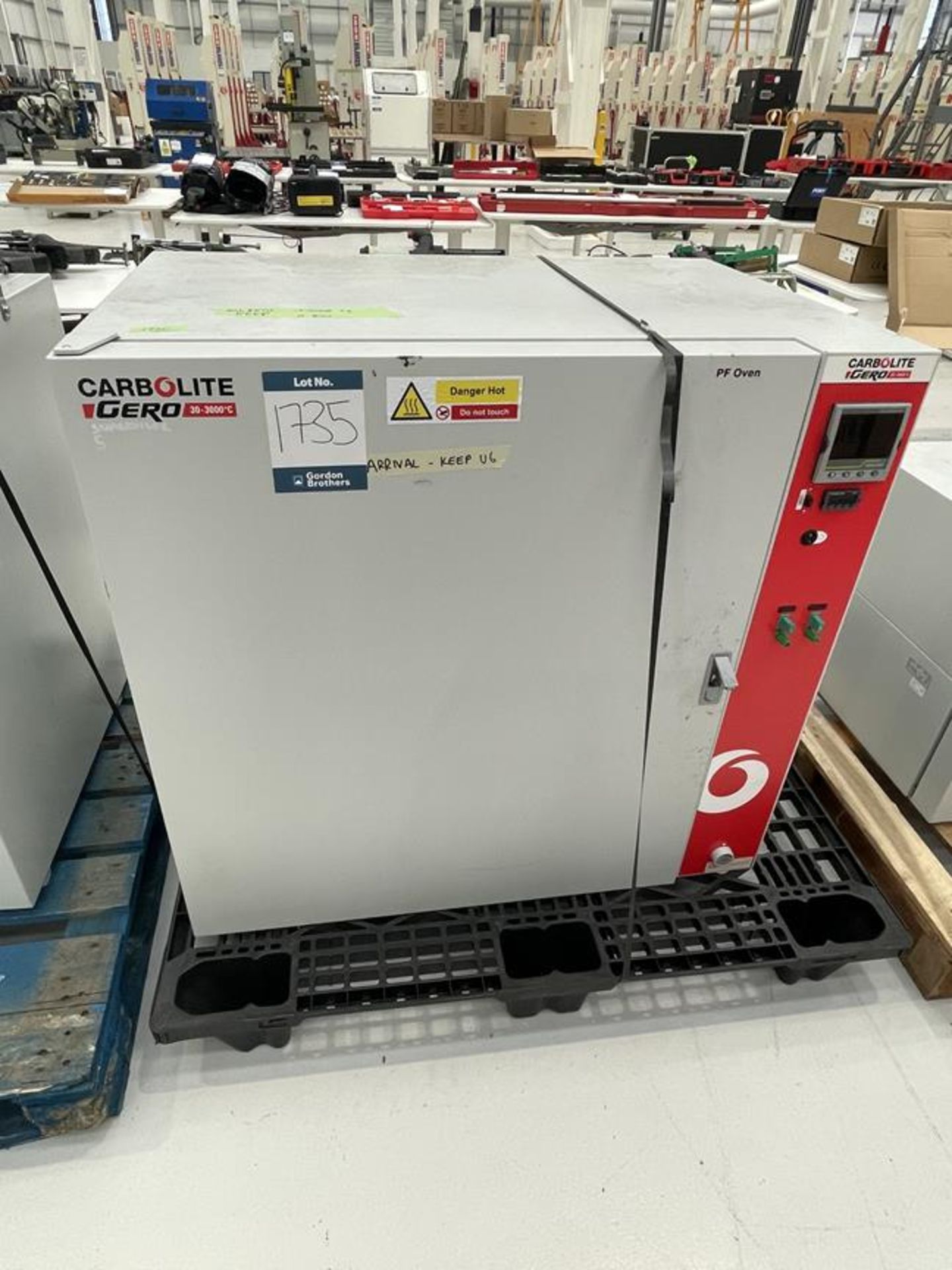 Carbolite, GERO PF200 oven, Serial No. 21-901918 (DOM: 2021) and ...
