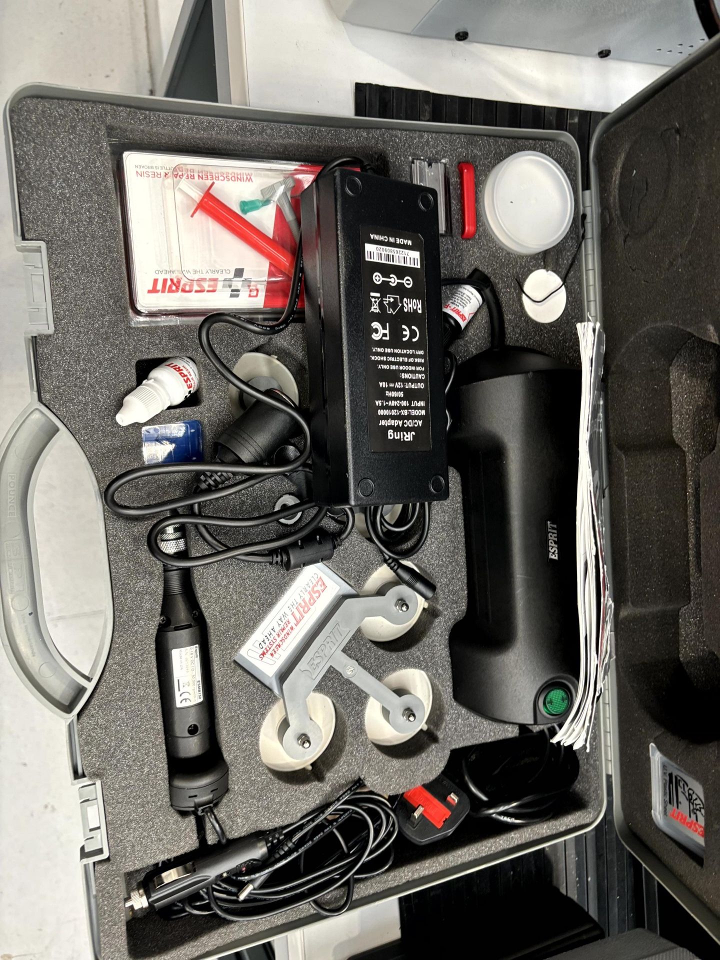 Espirit, windscreen repair system in case, Tacklife RTD25ACL rotary ...