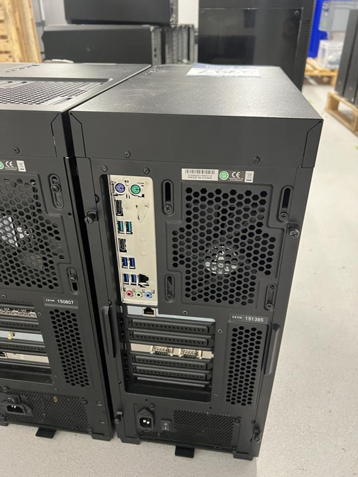 5x (no.) computer towers used for CAD (NO HDD and NO RAM)