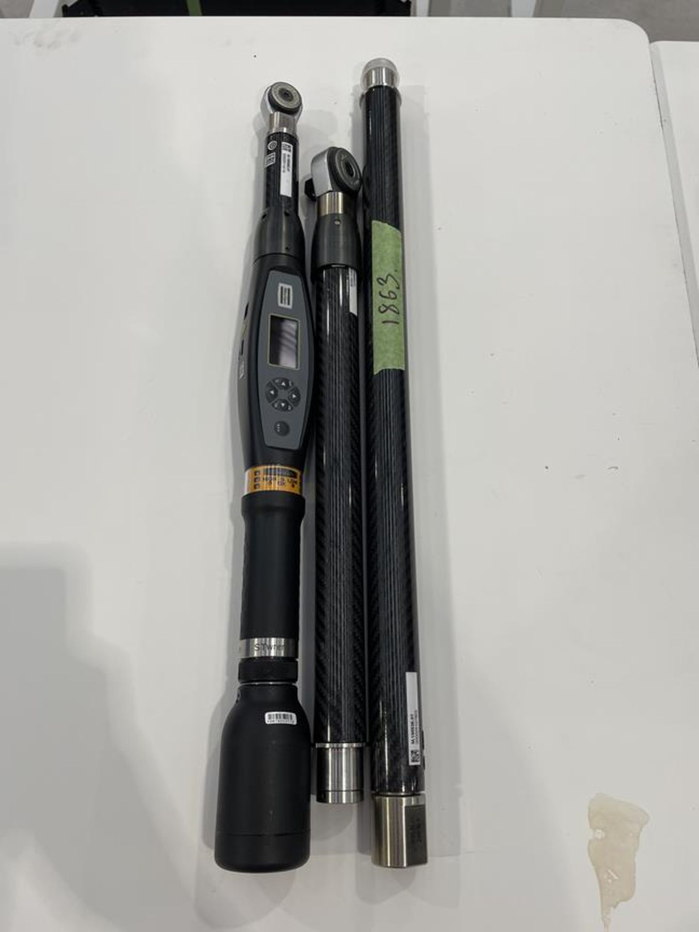 Atlas Copco, smart torque wrench and 2x (no.) carbon extensions