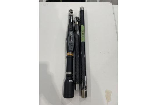 Atlas Copco, smart torque wrench and 2x (no.) carbon extensions