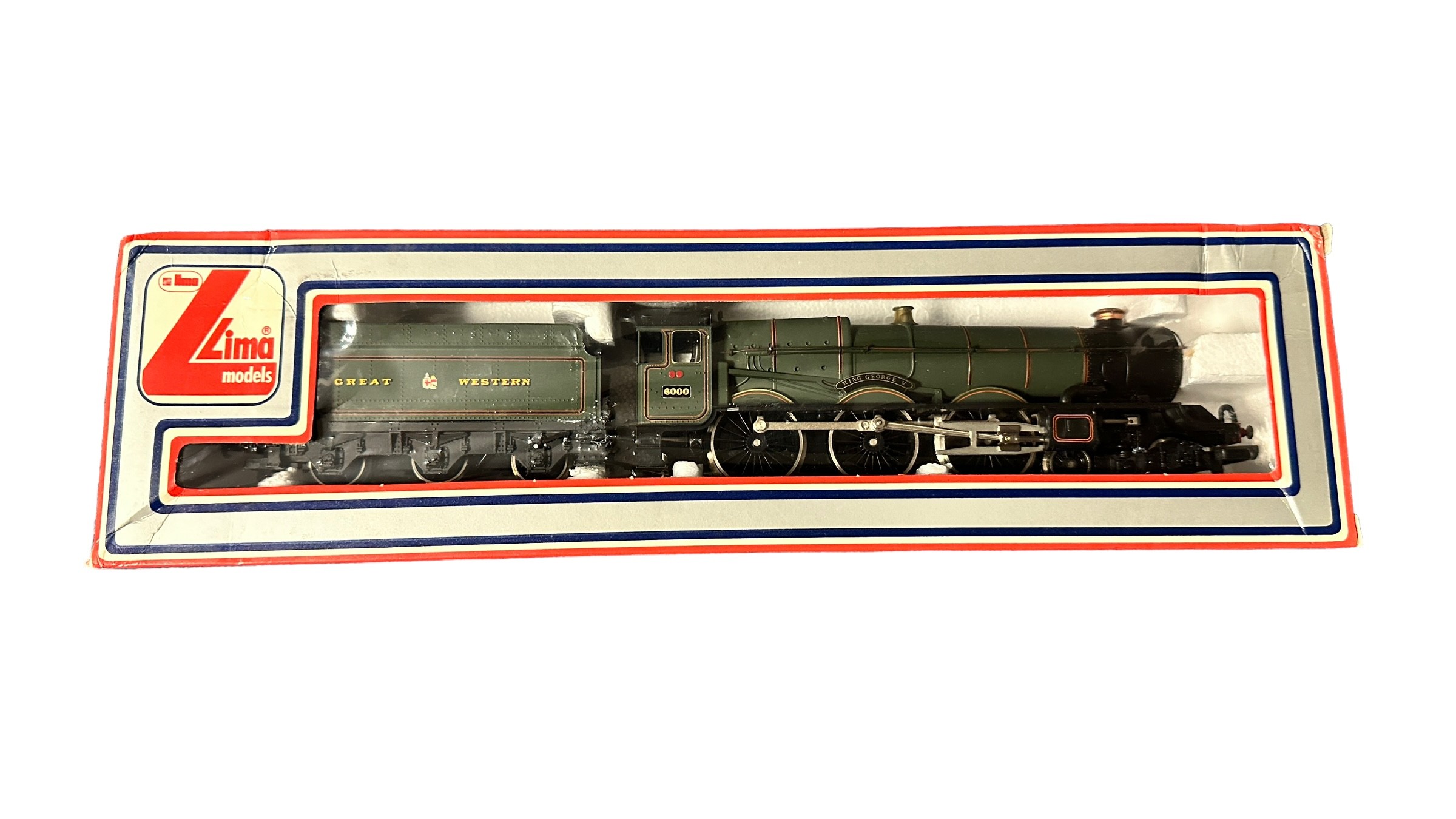 Lima GWR green 6000 King George V 4-6-0 locomotive and tender No ...