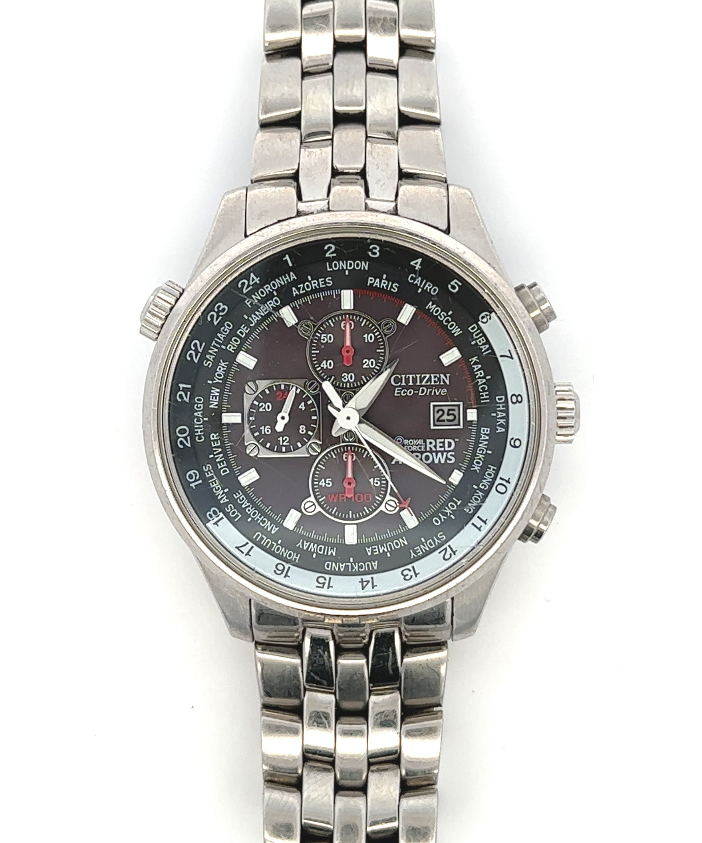 Citizen Eco Drive Royal Air Force Red Arrows. B612-5069149. Dark grey ...