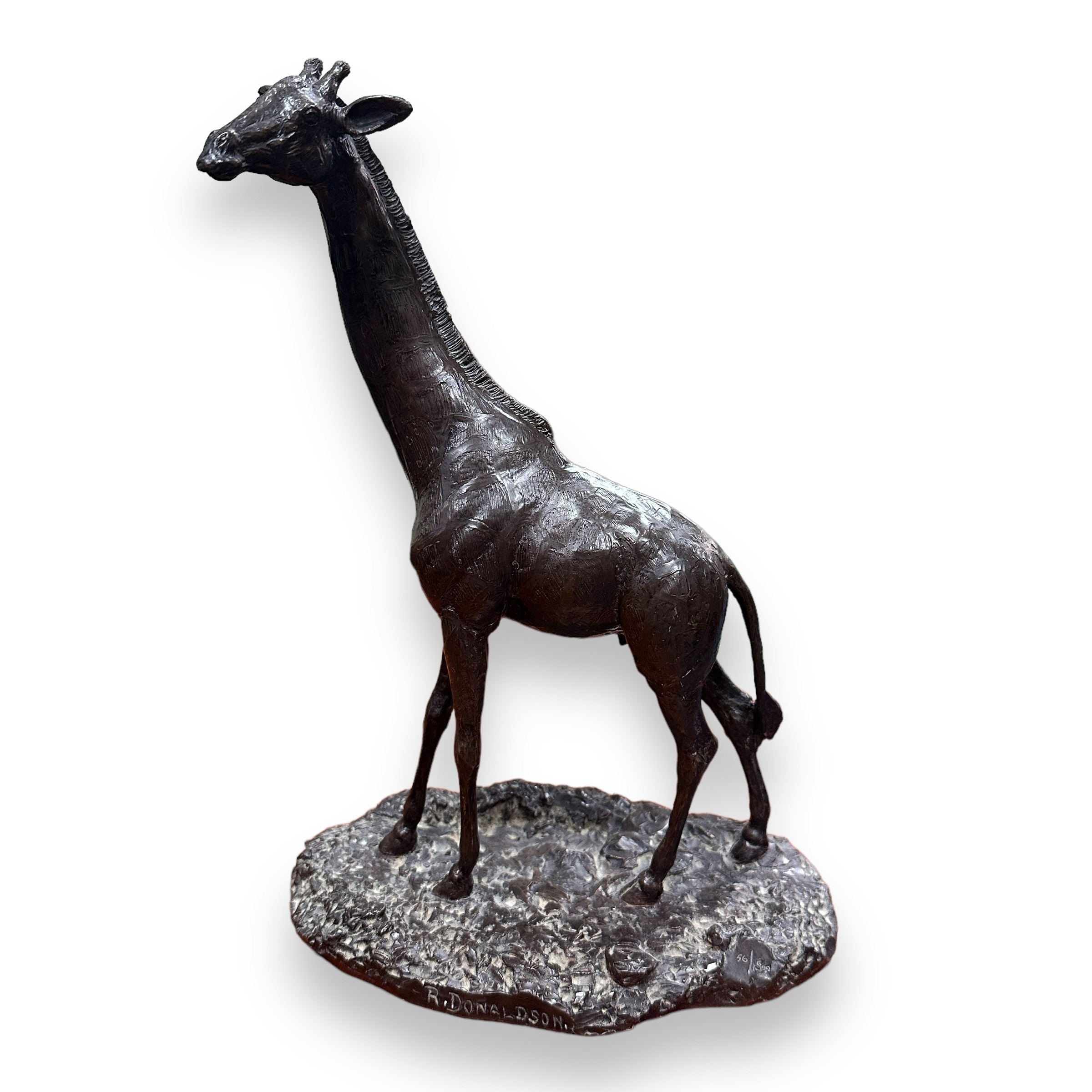 Sculptural group; to include; Giraffe by Robert Donaldson for ...