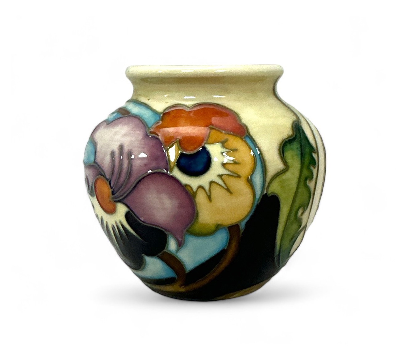 Moorcroft Thoughts in Flight small vase designed by Emma Bossons ...