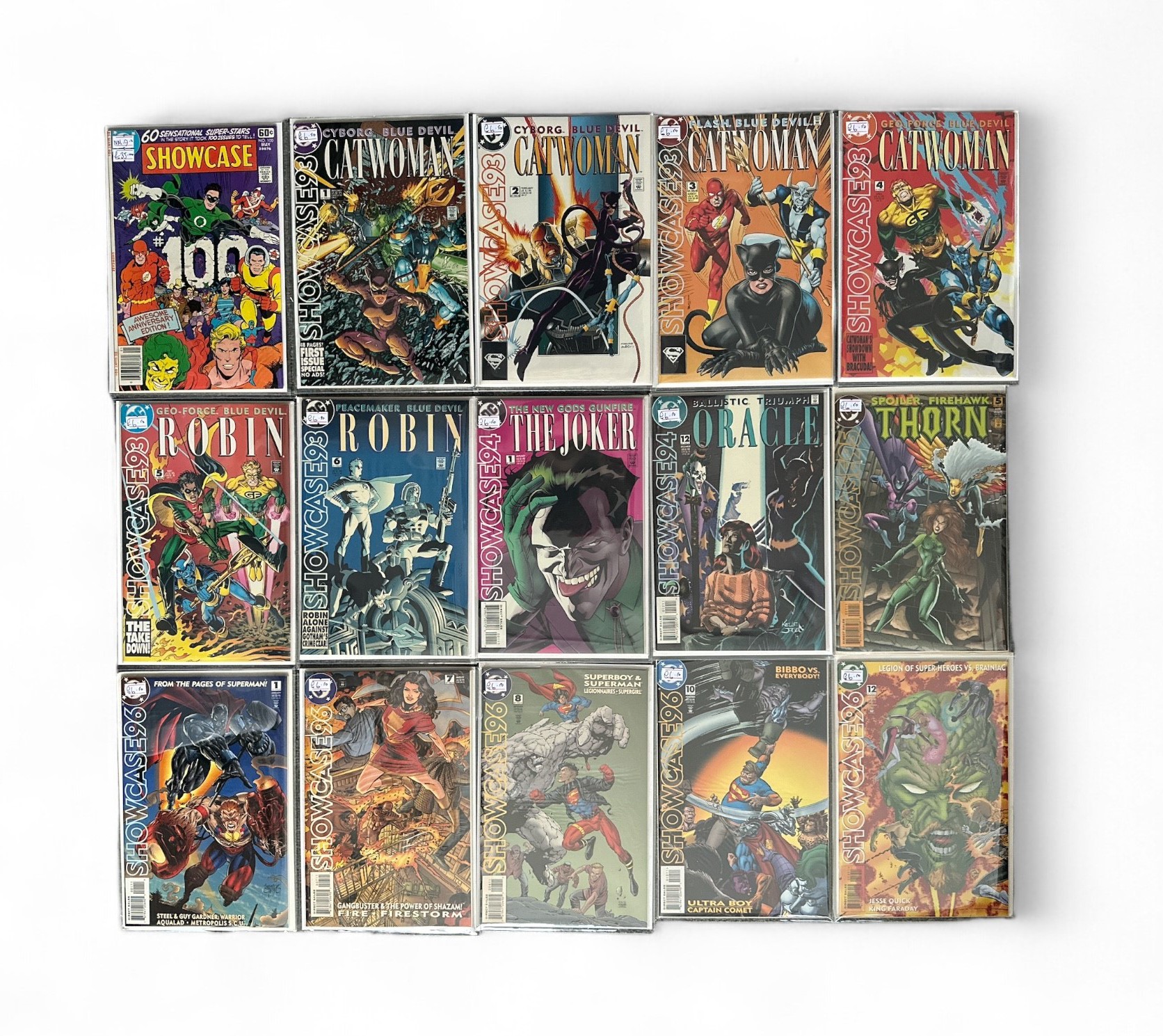 DC Comics Showcase; Showcase 1978 No 100: Showcase 1993 Nos 1, 2, 3, 4 ...