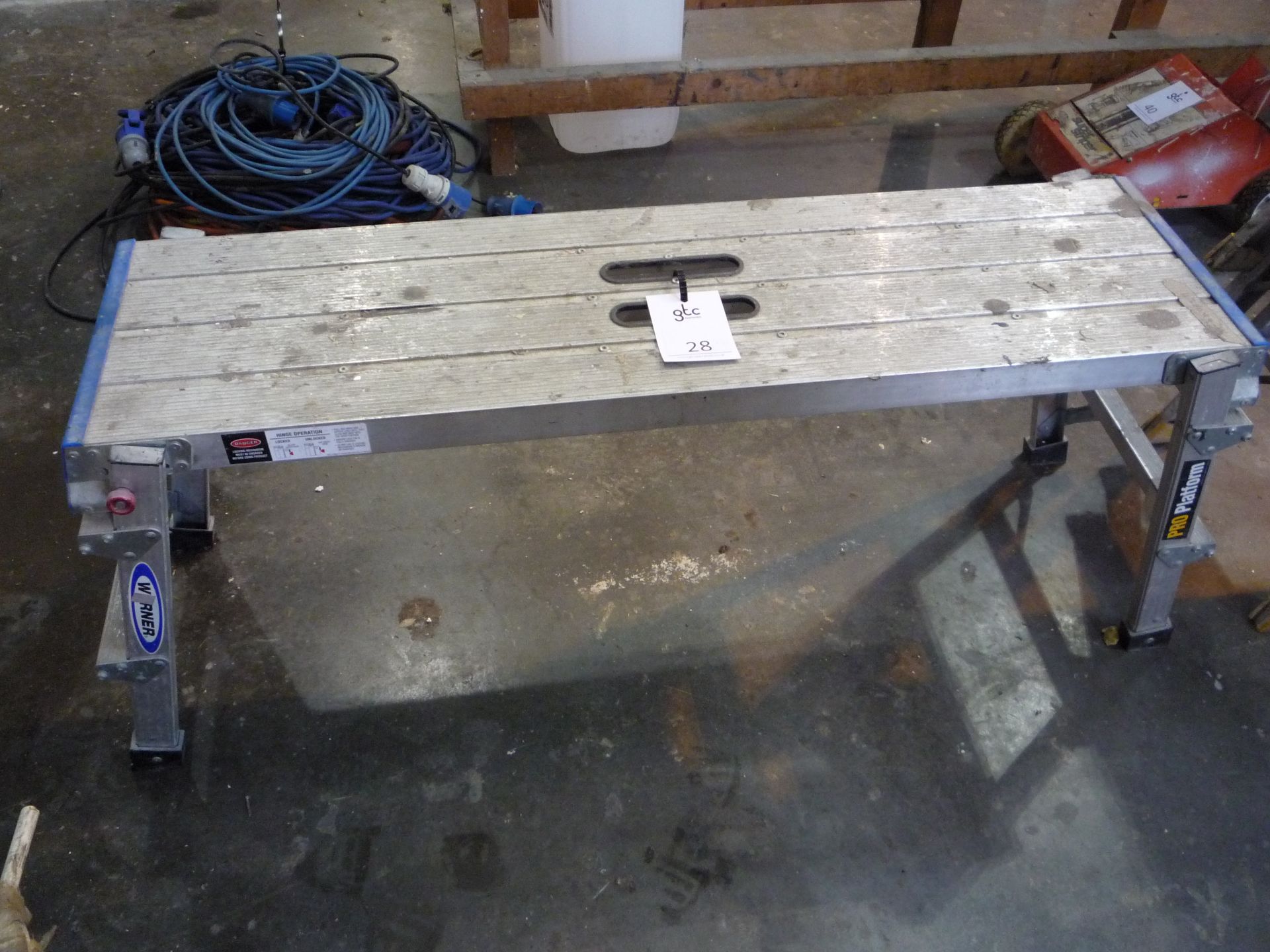 Werner Pro aluminium Work Platform